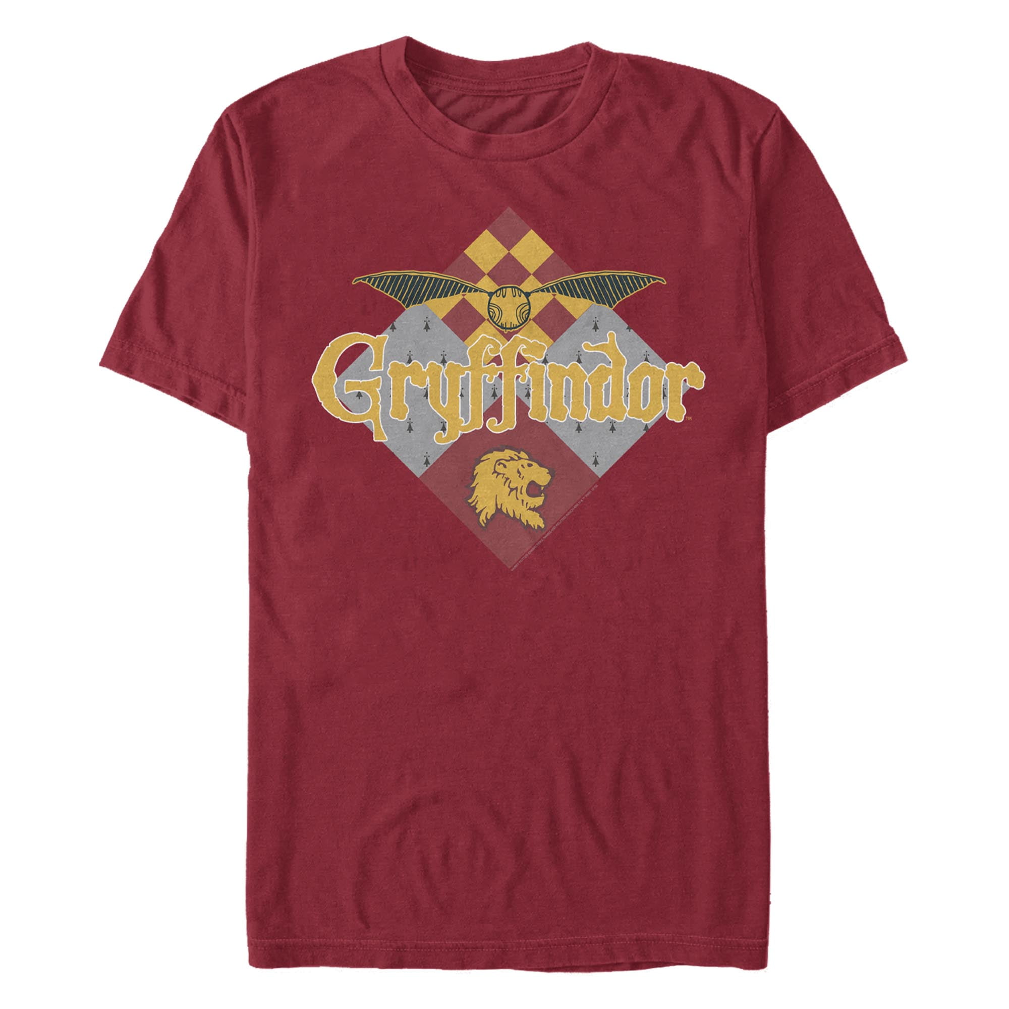 Men's Harry Potter Quidditch Team Gryffindor Graphic T-Shirt - Walmart.com