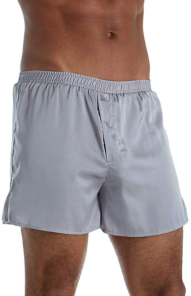 Men's Hartman 790015 Essentials Classic Sueded Charmeuse Boxer ...