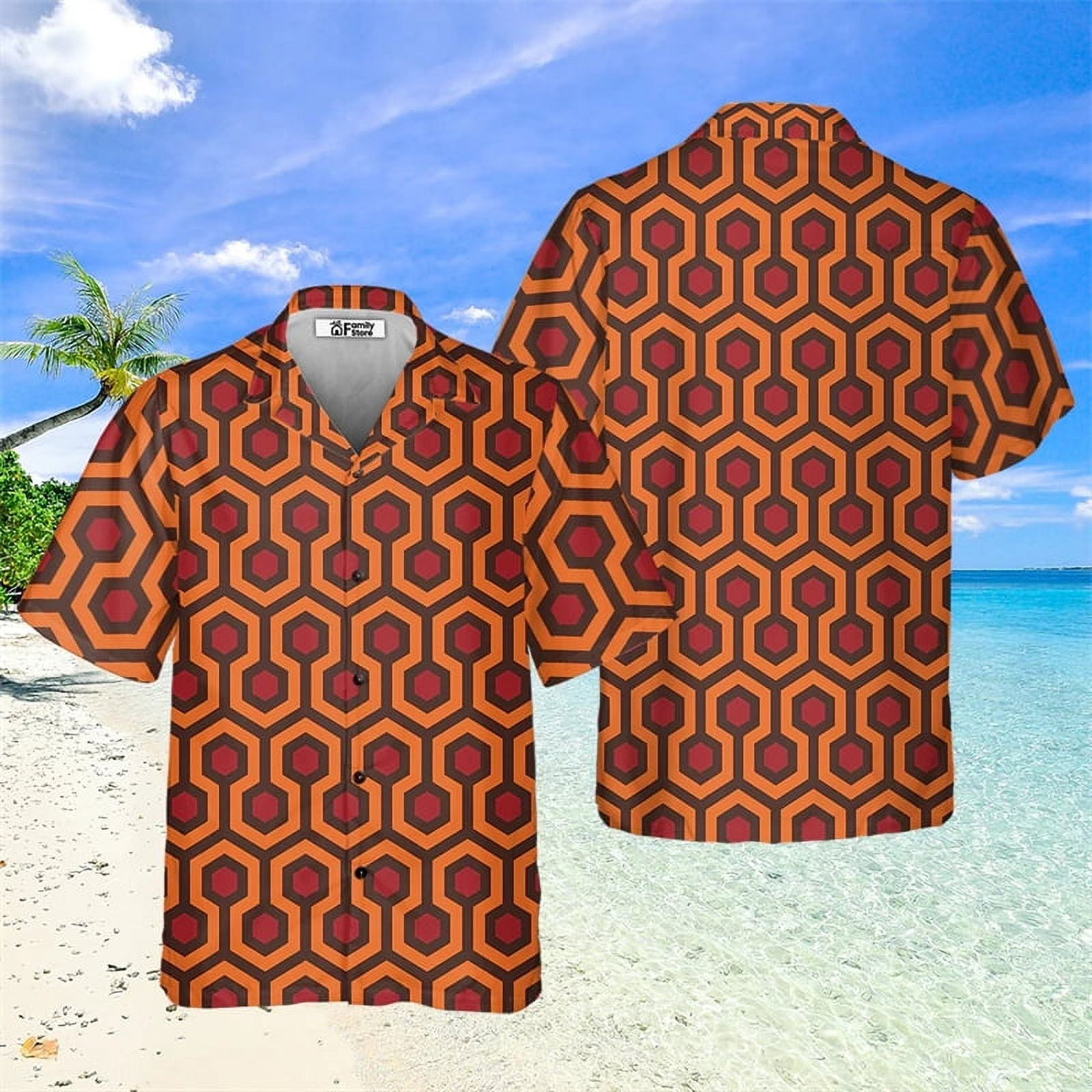 Men's Hawaii Summer Popcorn Casual Shirt 3D Beach Social Cartoon Super ...