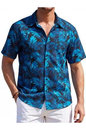 Mens Short Sleeve Tropical Shirts
