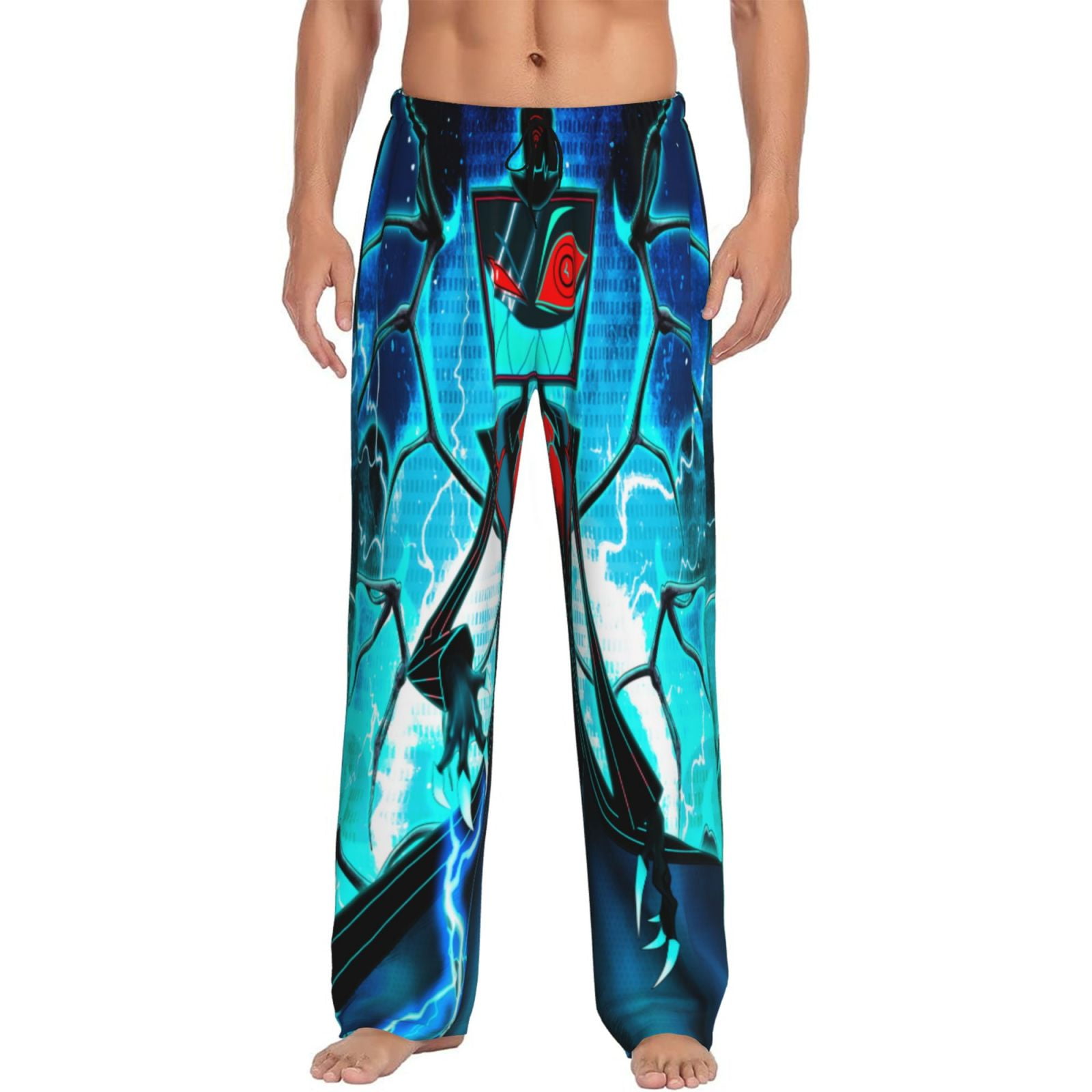 Men's Hazbin Hotel Helluva Boss Pajama Pants Lounge Sleepwear PJ ...
