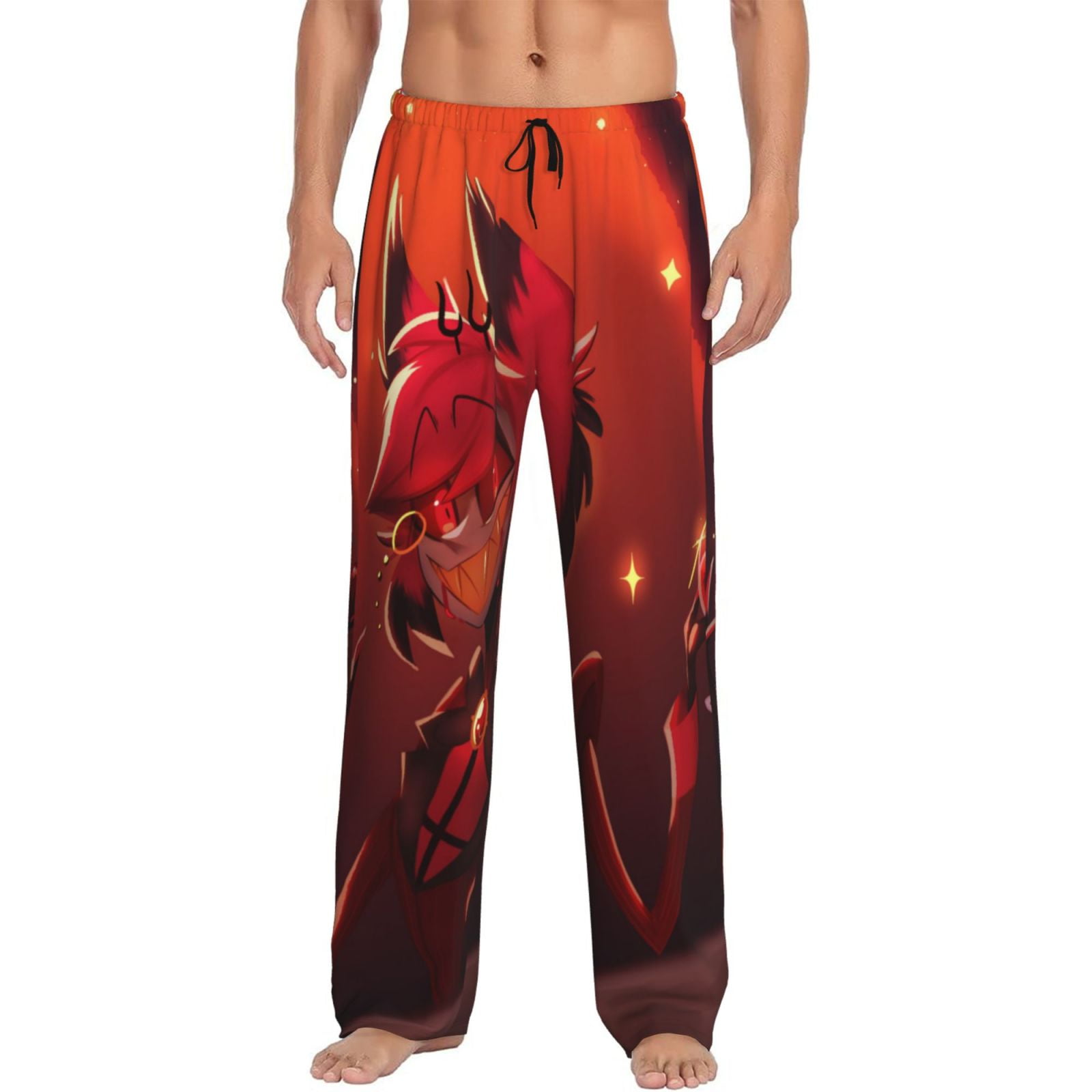 Men's Hazbin Hotel Helluva Boss Pajama Pants Lounge Sleepwear PJ ...