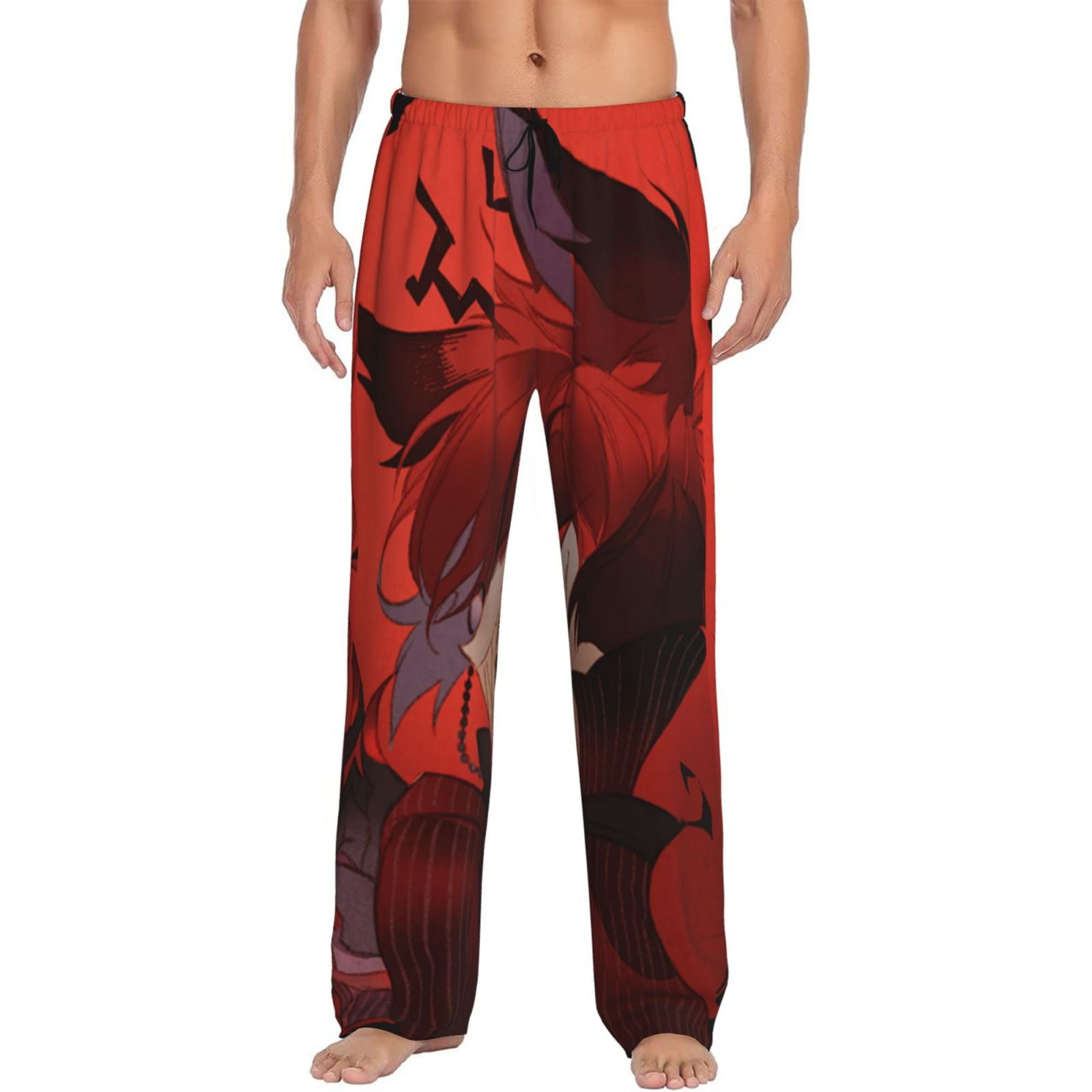 Men's Hazbin Hotel Helluva Boss Pajama Pants Lounge Sleepwear PJ ...
