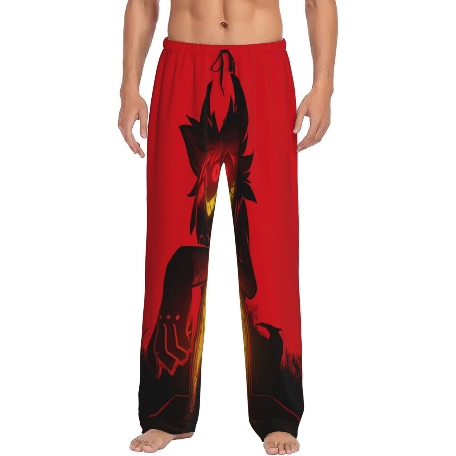 Men's Hazbin Hotel Helluva Boss Pajama Pants Lounge Sleepwear PJ ...