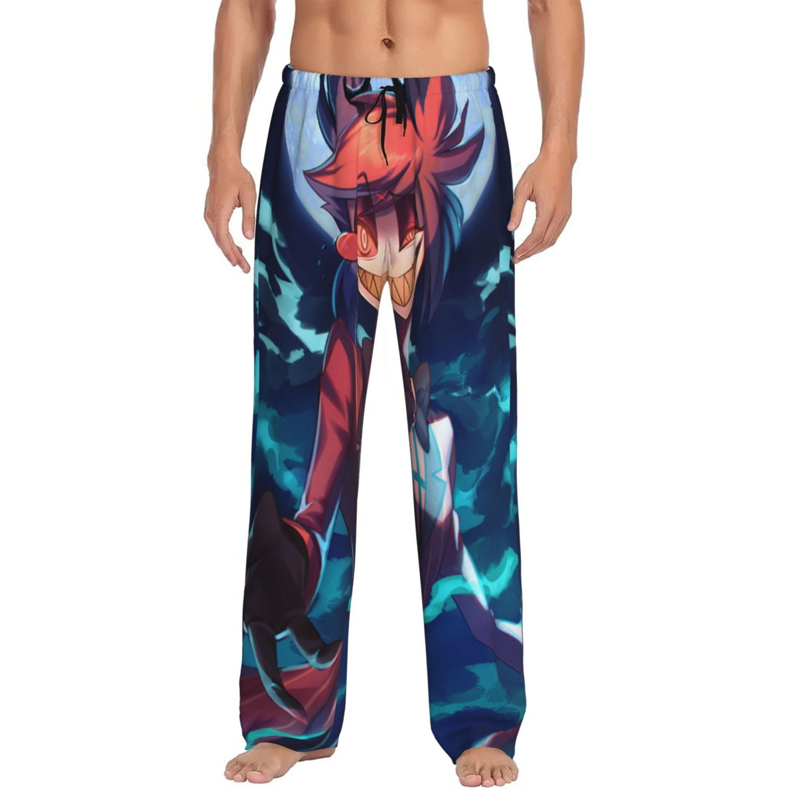 Men's Hazbin Hotel Helluva Boss Pajama Pants Lounge Sleepwear PJ ...