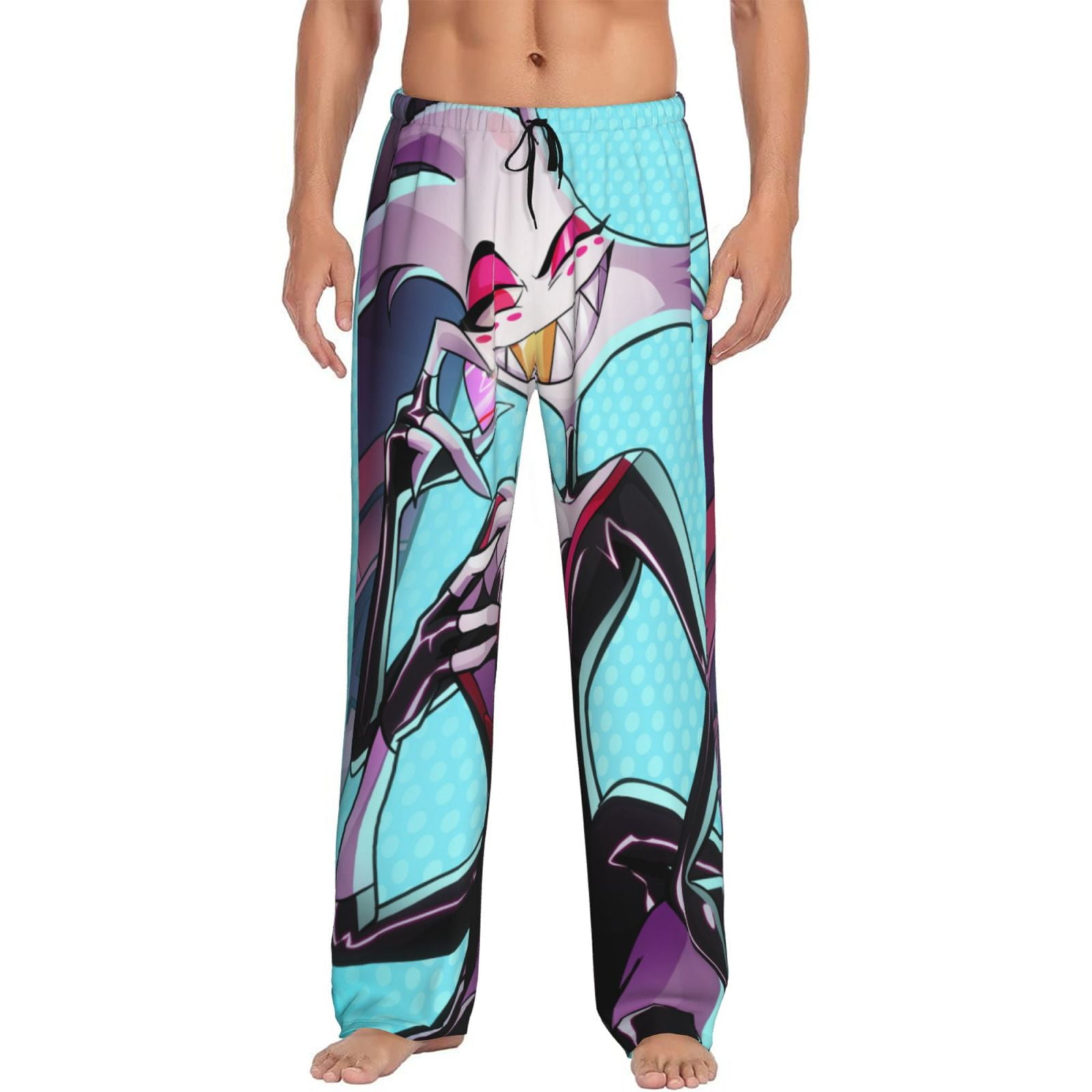 Men's Hazbin Hotel Helluva Boss Pajama Pants Lounge Sleepwear PJ ...