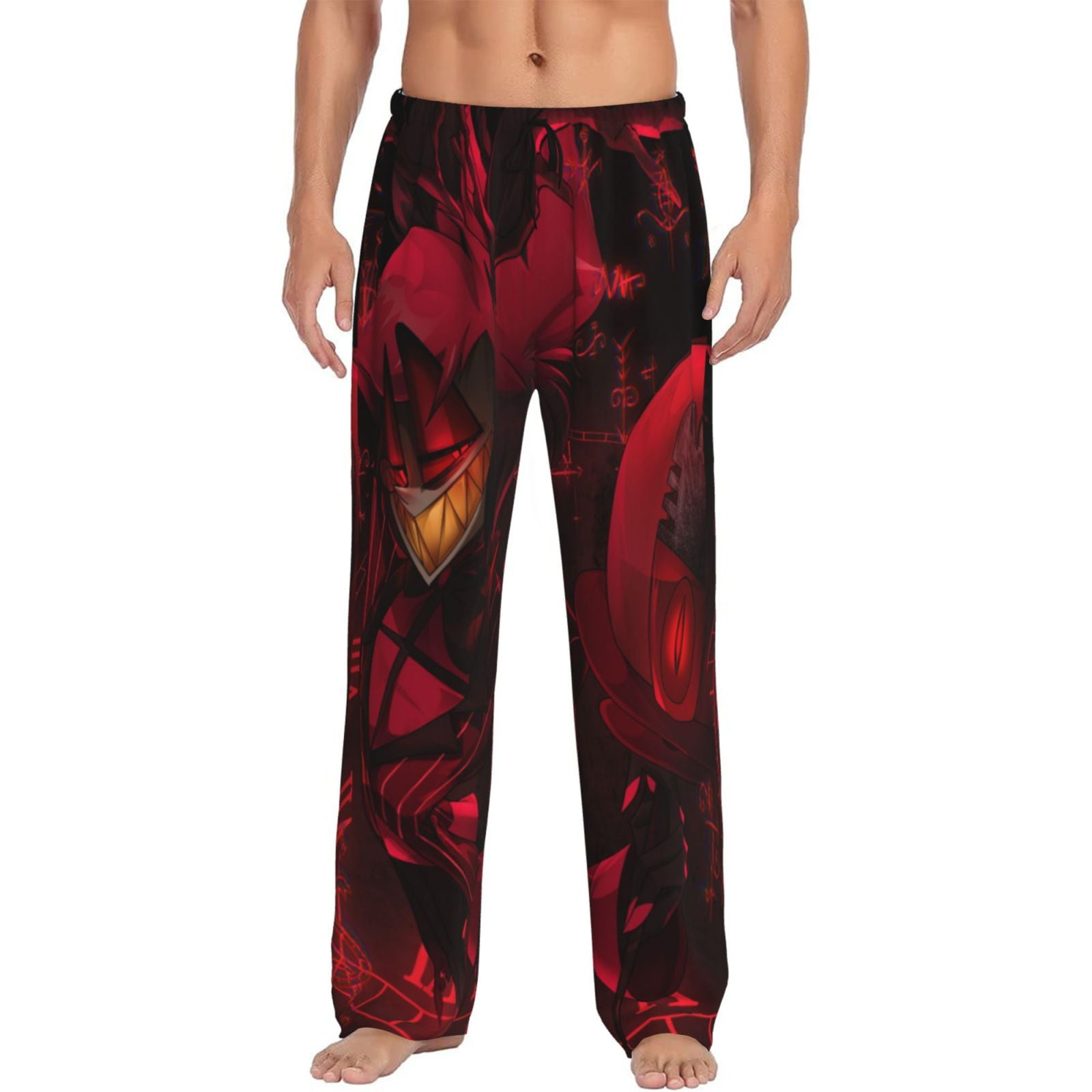 Men's Hazbin Hotel Helluva Boss Pajama Pants Lounge Sleepwear PJ ...