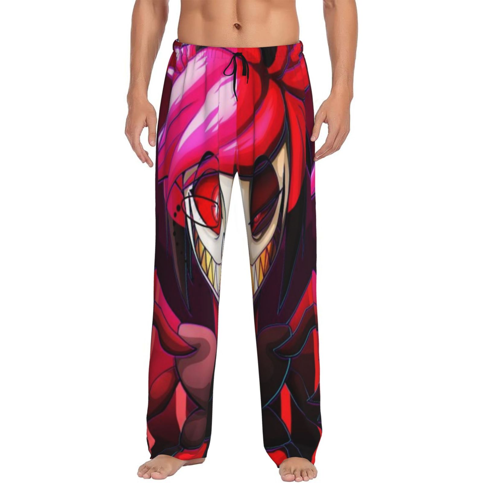 Men's Hazbin Hotel Helluva Boss Pajama Pants Lounge Sleepwear PJ ...