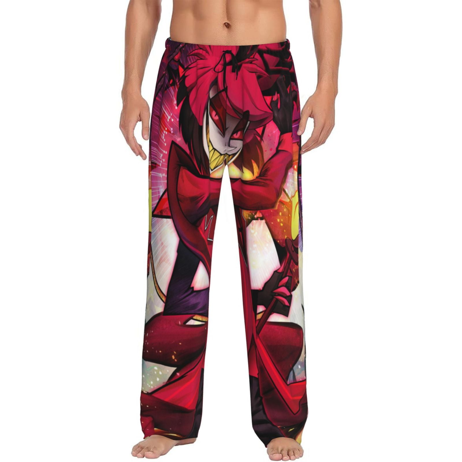 Men's Hazbin Hotel Helluva Boss Pajama Pants Lounge Sleepwear PJ ...