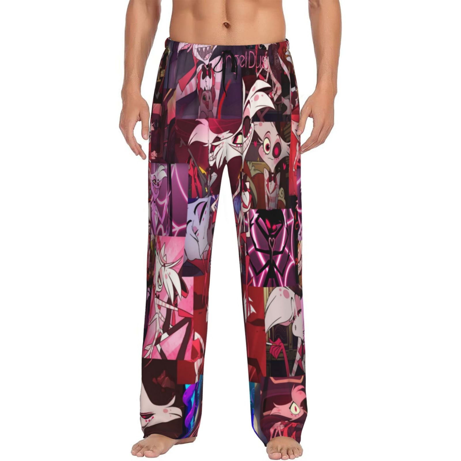 Men's Hazbin Hotel Helluva Boss Pajama Pants Lounge Sleepwear PJ ...