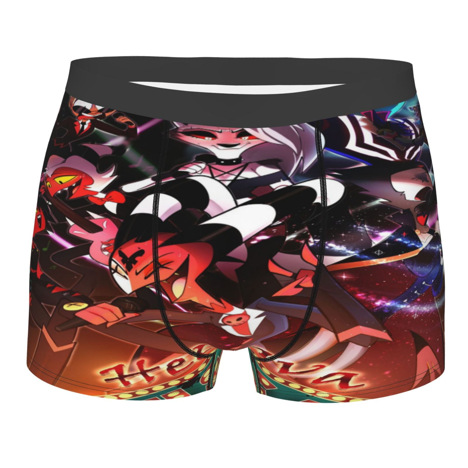 Men's Hazbin Hotel Helluva Boss Underwear Boxer Briefs Cartoon ...