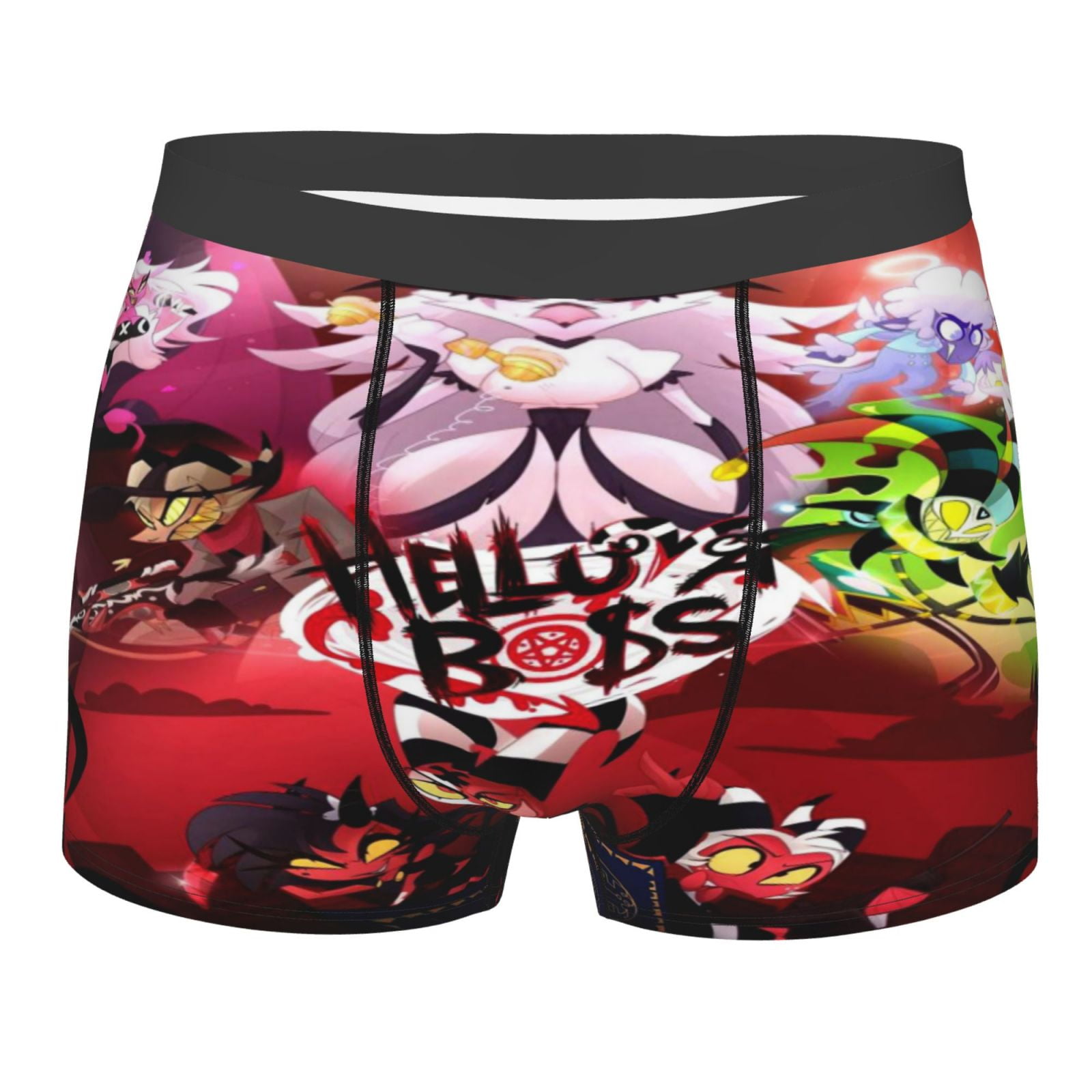 Men's Hazbin Hotel Helluva Boss Underwear Boxer Briefs Cartoon ...