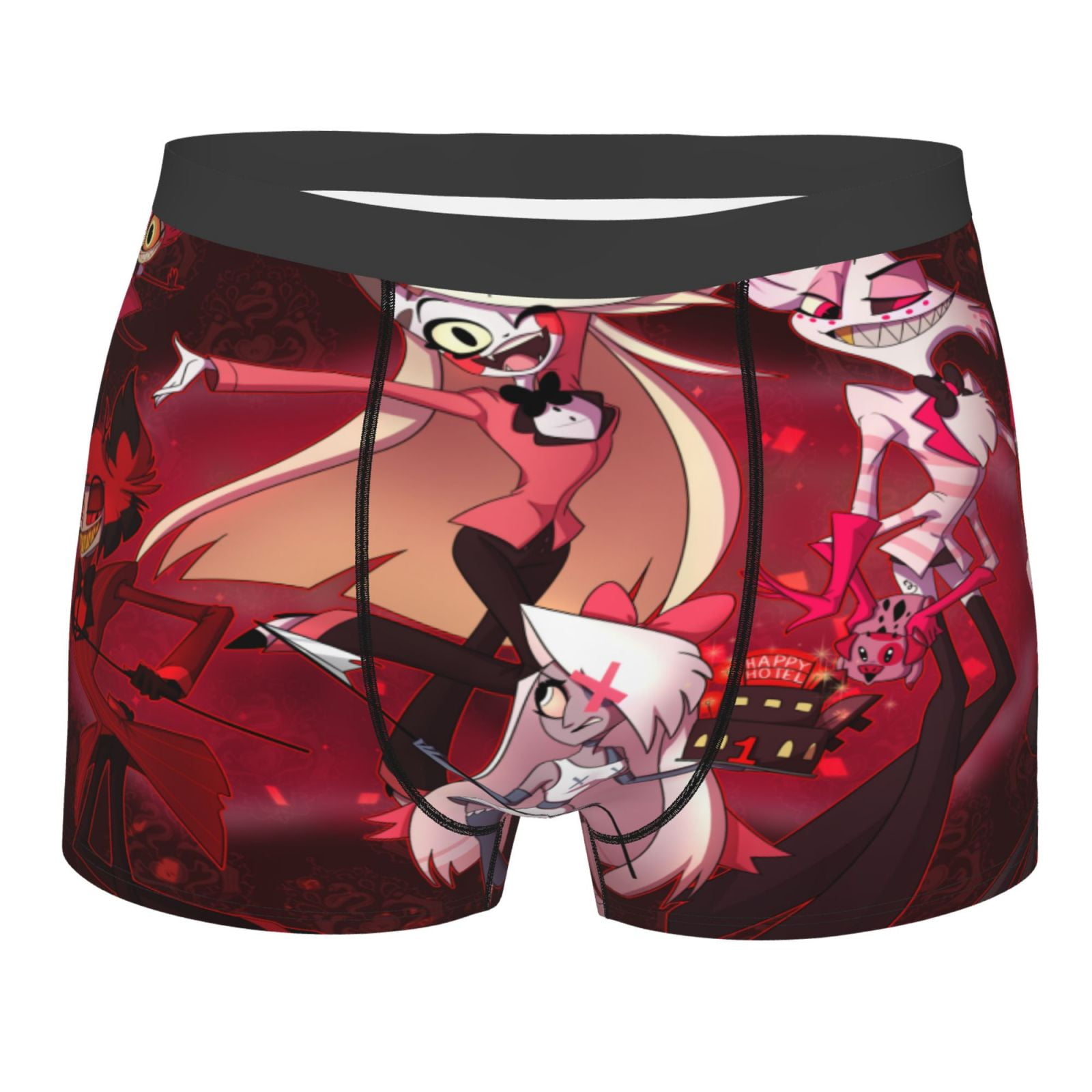 Men's Hazbin Hotel Helluva Boss Underwear Boxer Briefs Cartoon ...