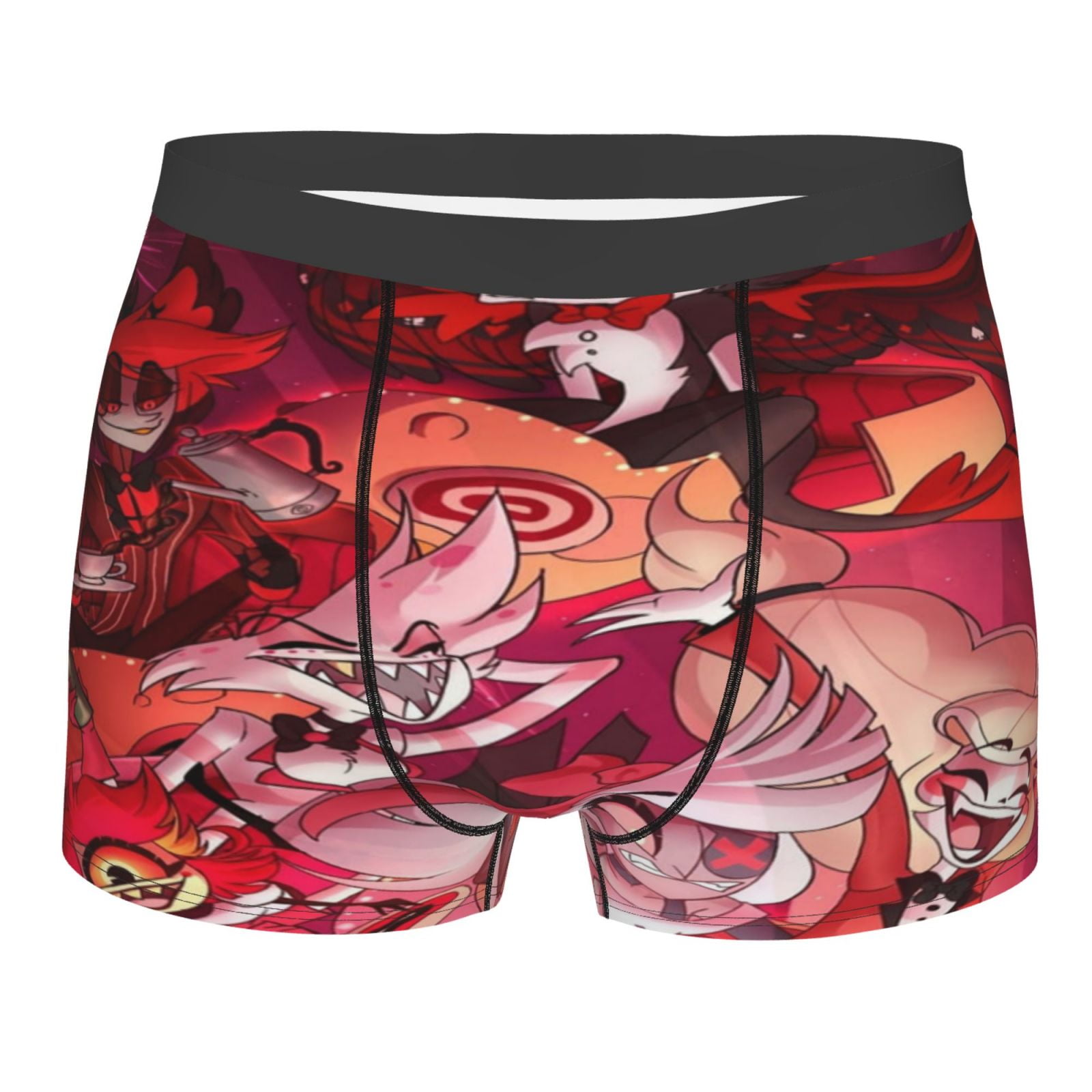 Men's Hazbin Hotel Helluva Boss Underwear Boxer Briefs Cartoon ...