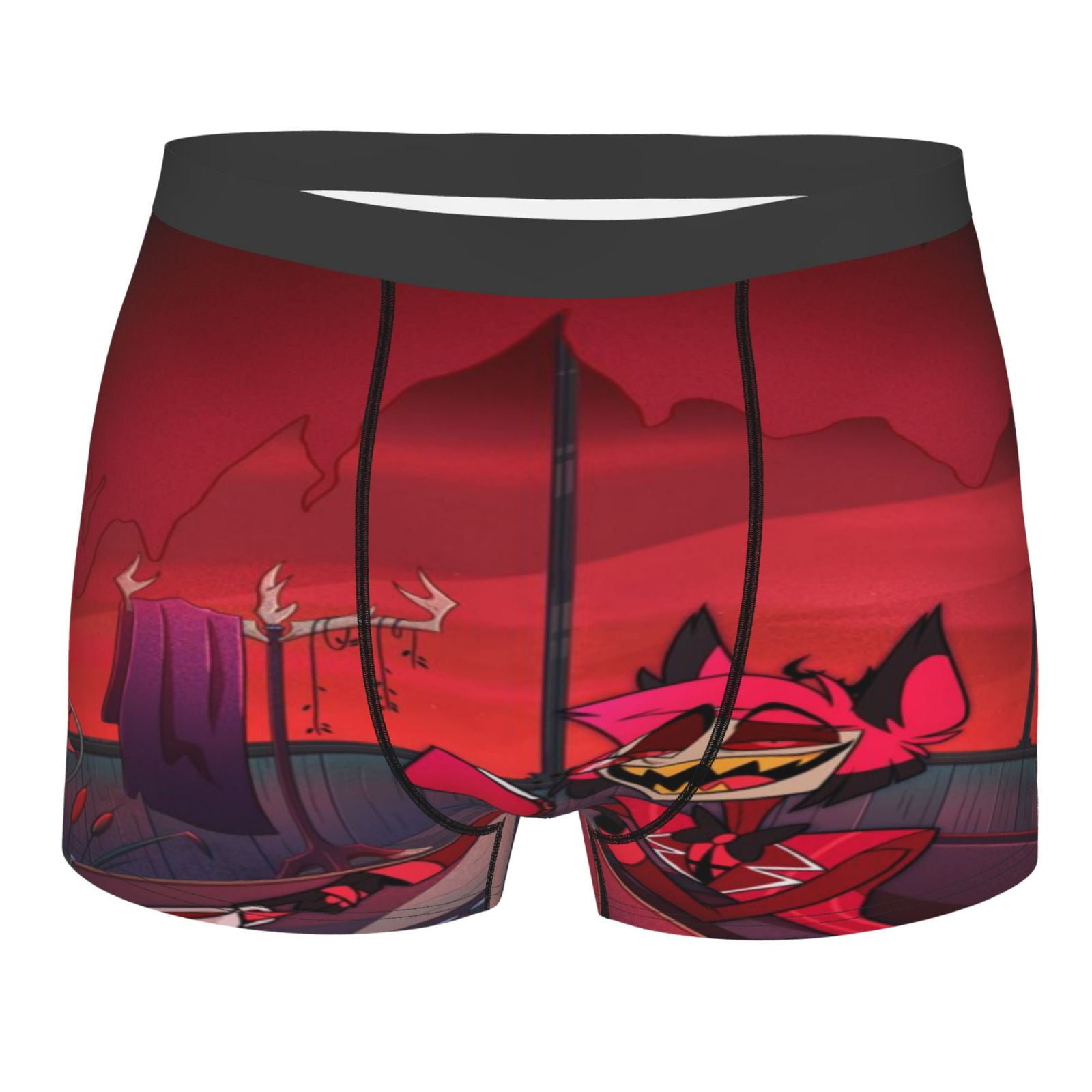 Men's Hazbin Hotel Helluva Boss Underwear Boxer Briefs Cartoon ...