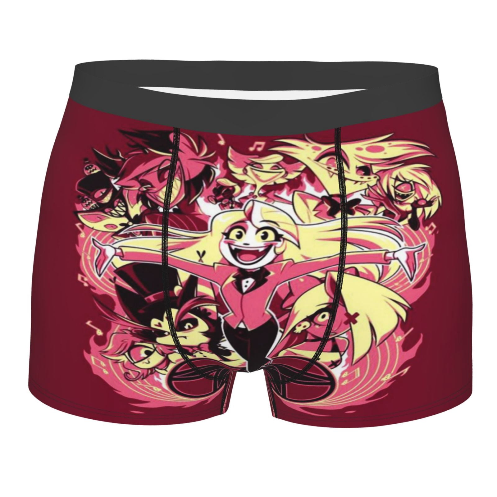 Men's Hazbin Hotel Helluva Boss Underwear Boxer Briefs Cartoon ...