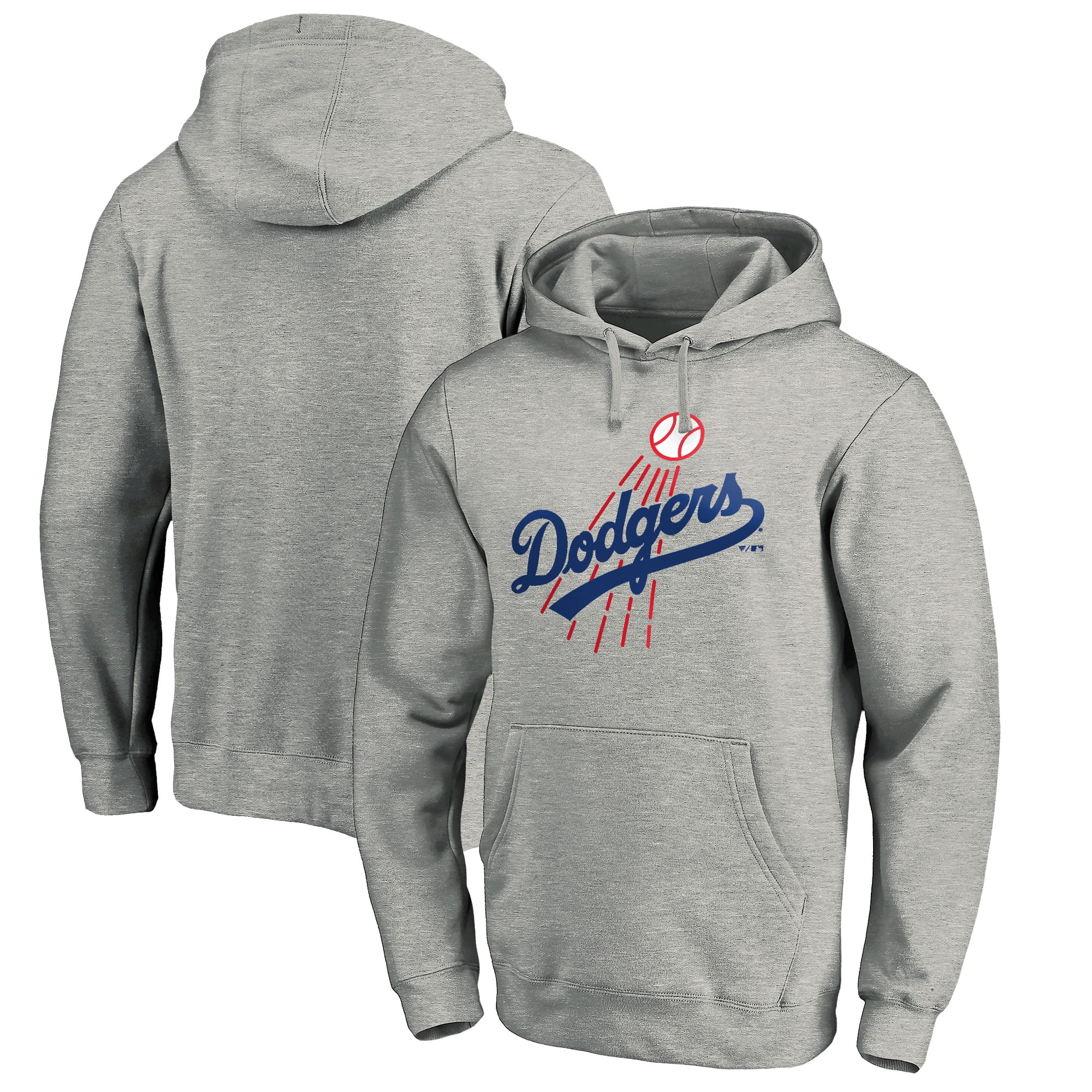 Men's Heather Gray Los Angeles Dodgers Cooperstown Collection ...