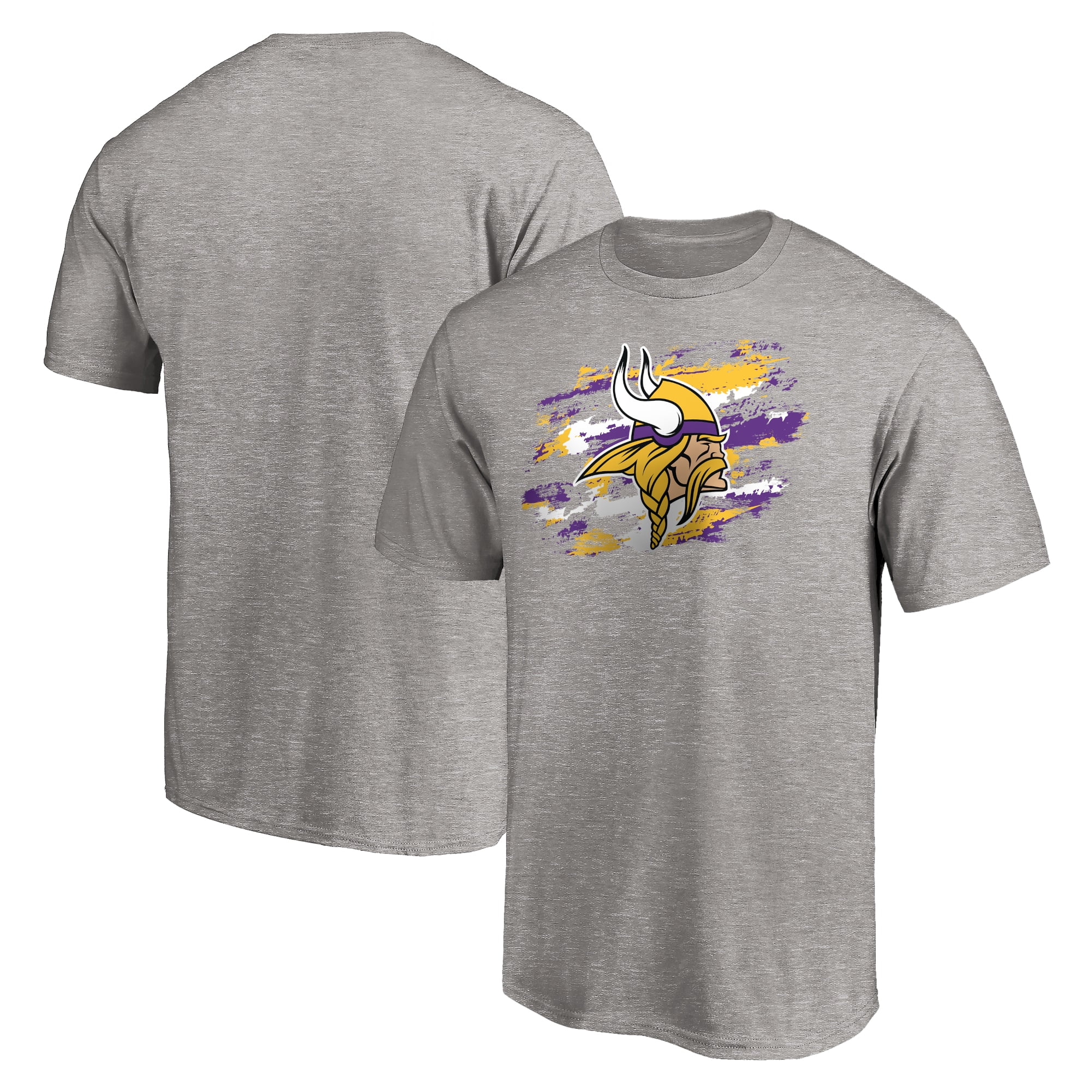 Men's Heather Gray Minnesota Vikings True Color T-Shirt - Walmart.com