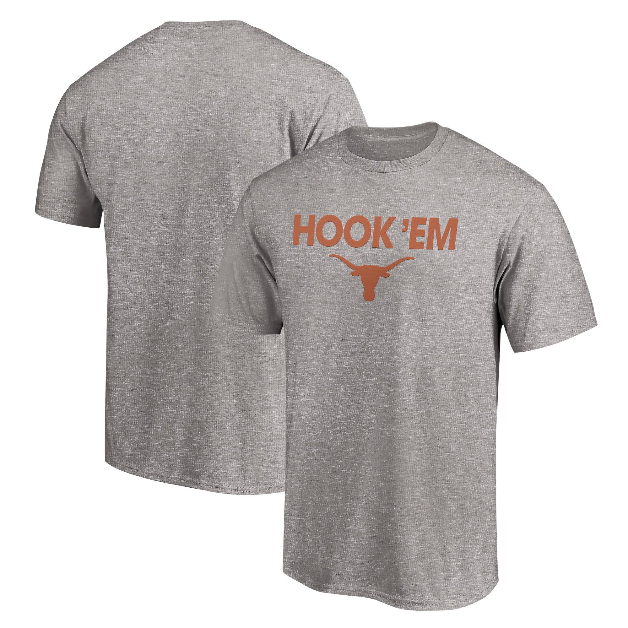 Men's Heather Gray Texas Longhorns Slogan T-Shirt - Walmart.com