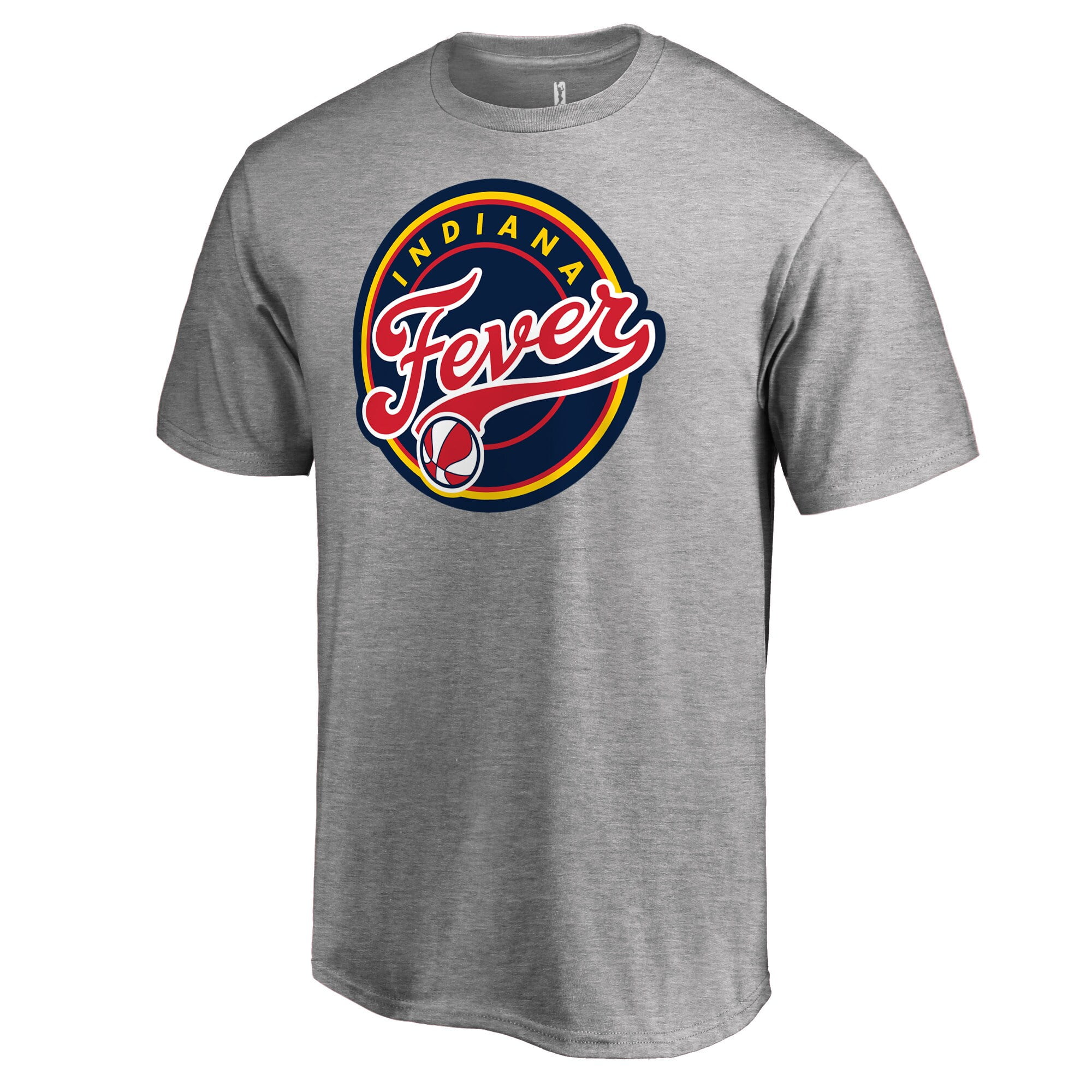 Men's Heathered Gray Indiana Fever Primary Logo T-Shirt - Walmart.com