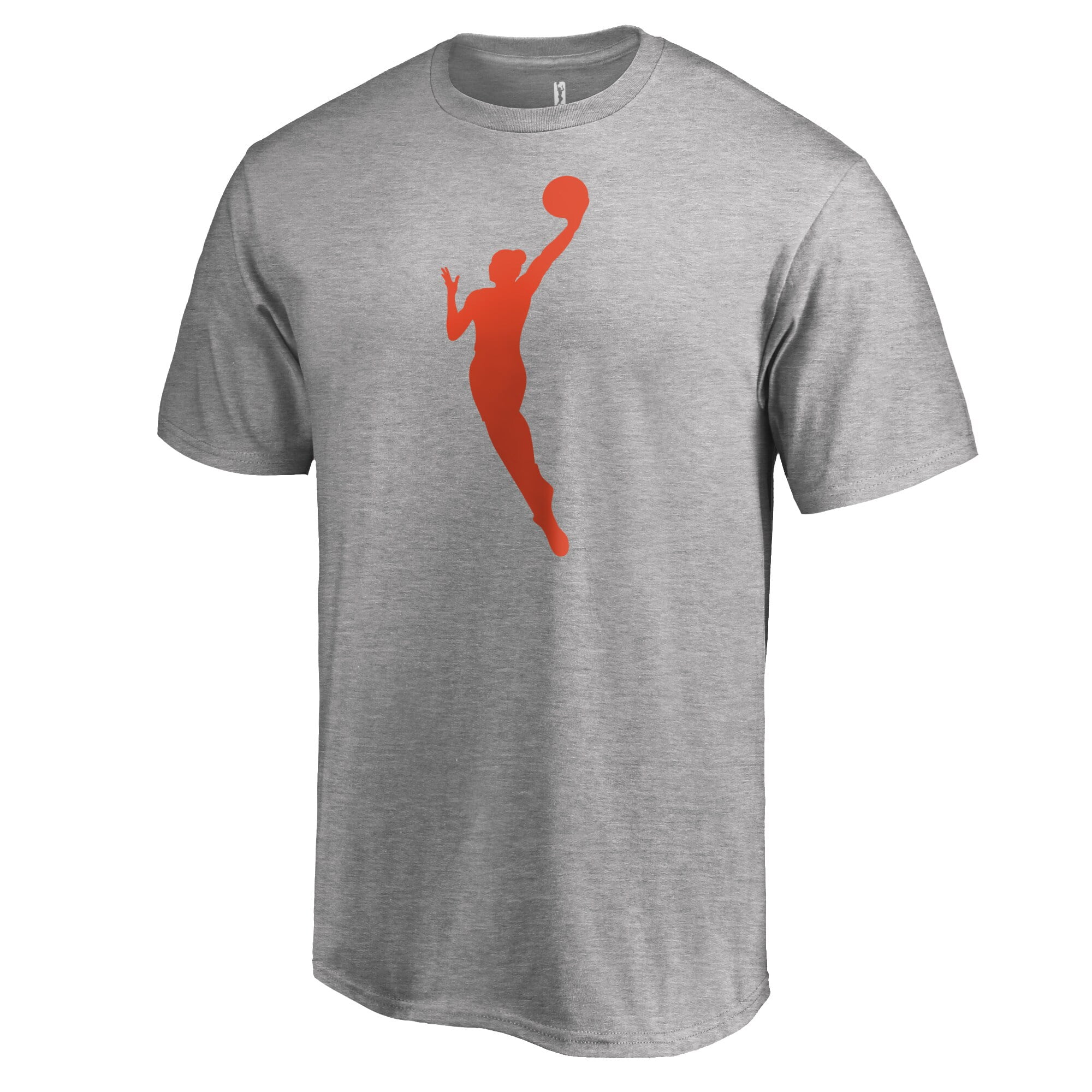 Men's Heathered Gray WNBA Gear Primary Logo T-Shirt - Walmart.com