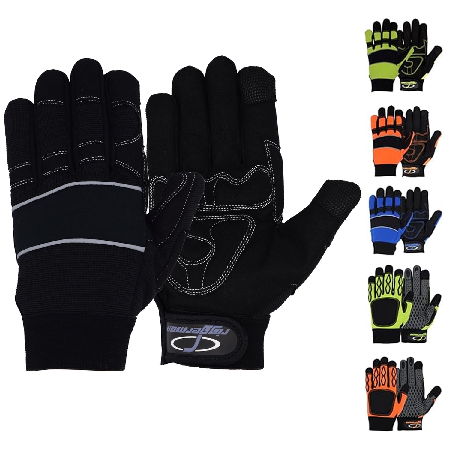 Men’s Heavy Duty Work Gloves Utility Mechanic Working Touch Screen ...