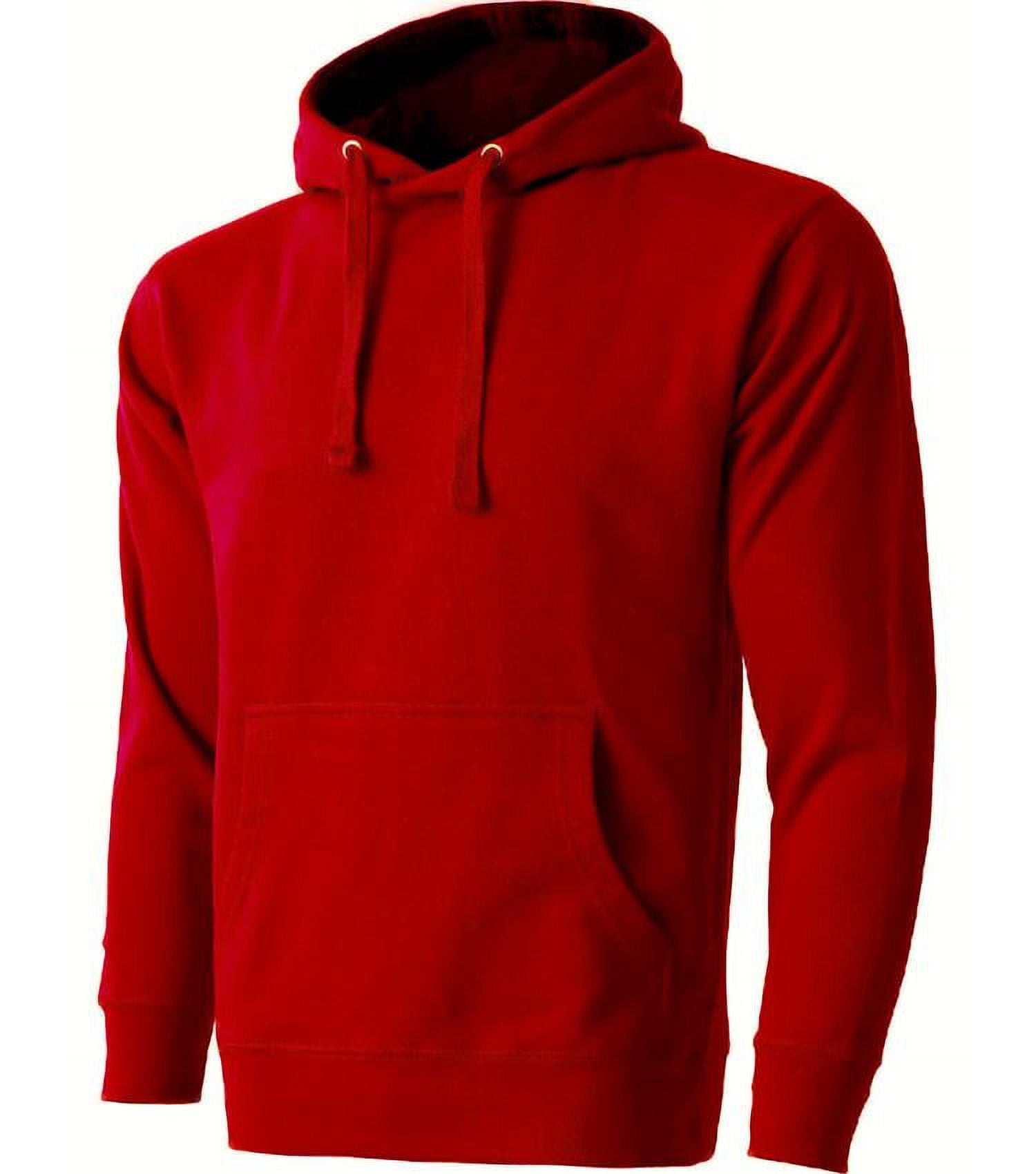 Men’s Heavyweight Casual Pullover Hoodie Sweatshirt with Front Pocket ...