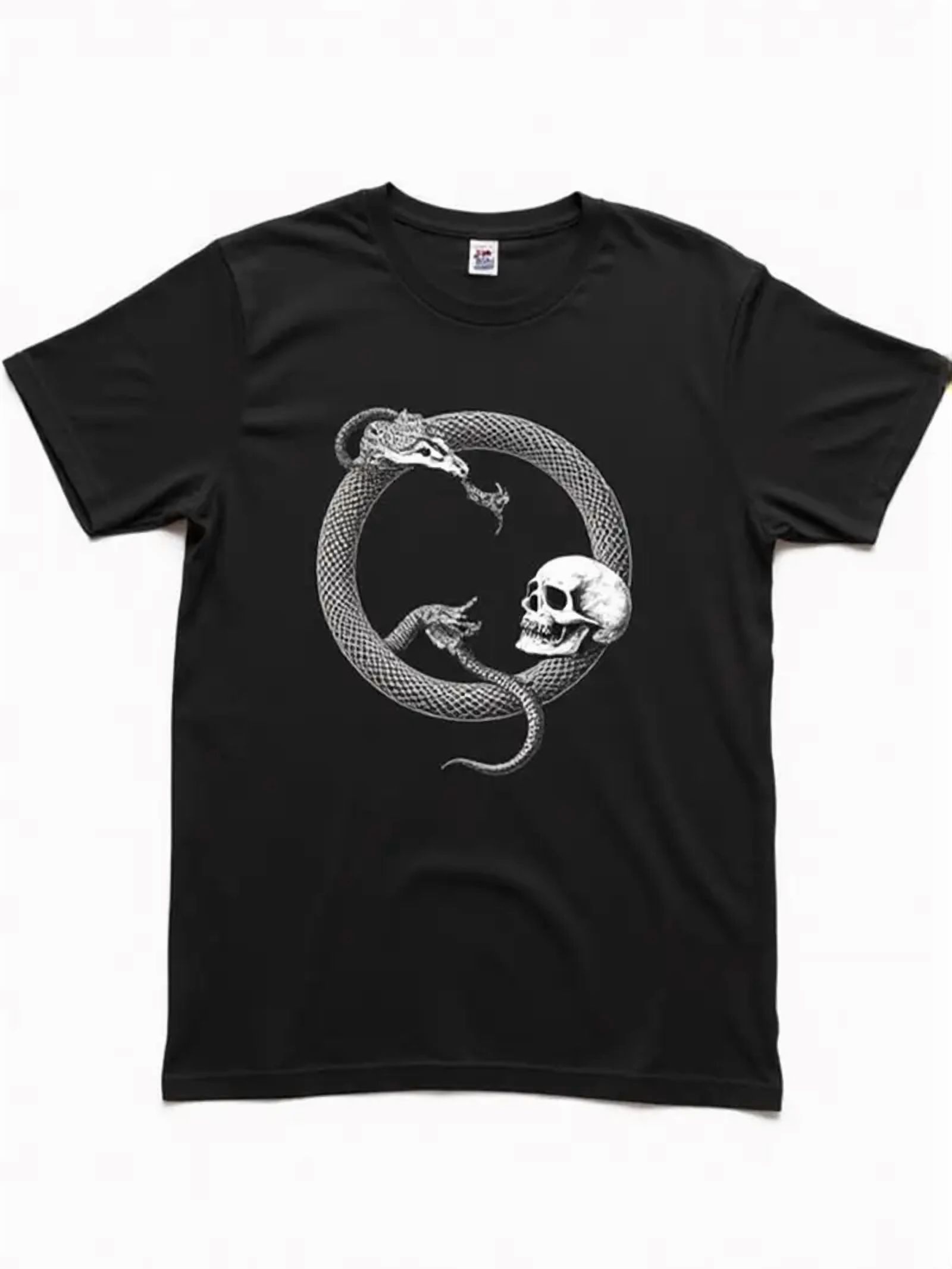 Men's Heavyweight Cotton T-Shirt - Existentialist Philosophy Tee with ...