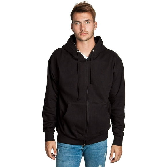 Zippered Sweatshirt Without Hood