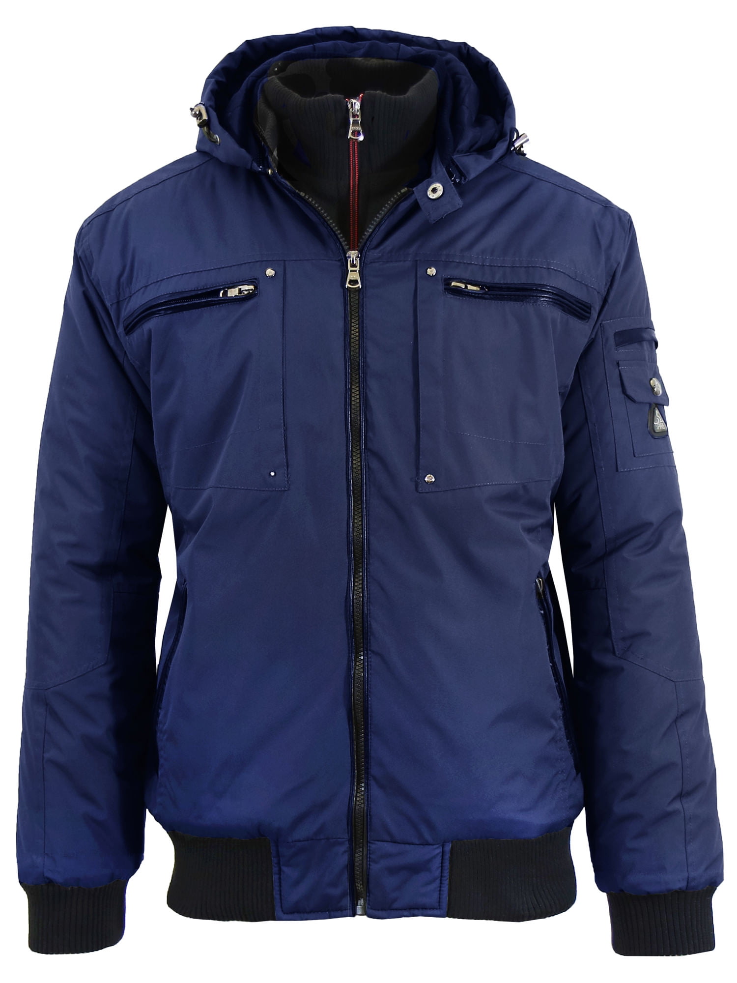 Men's Heavyweight Jacket With Detachable Hood - Walmart.com