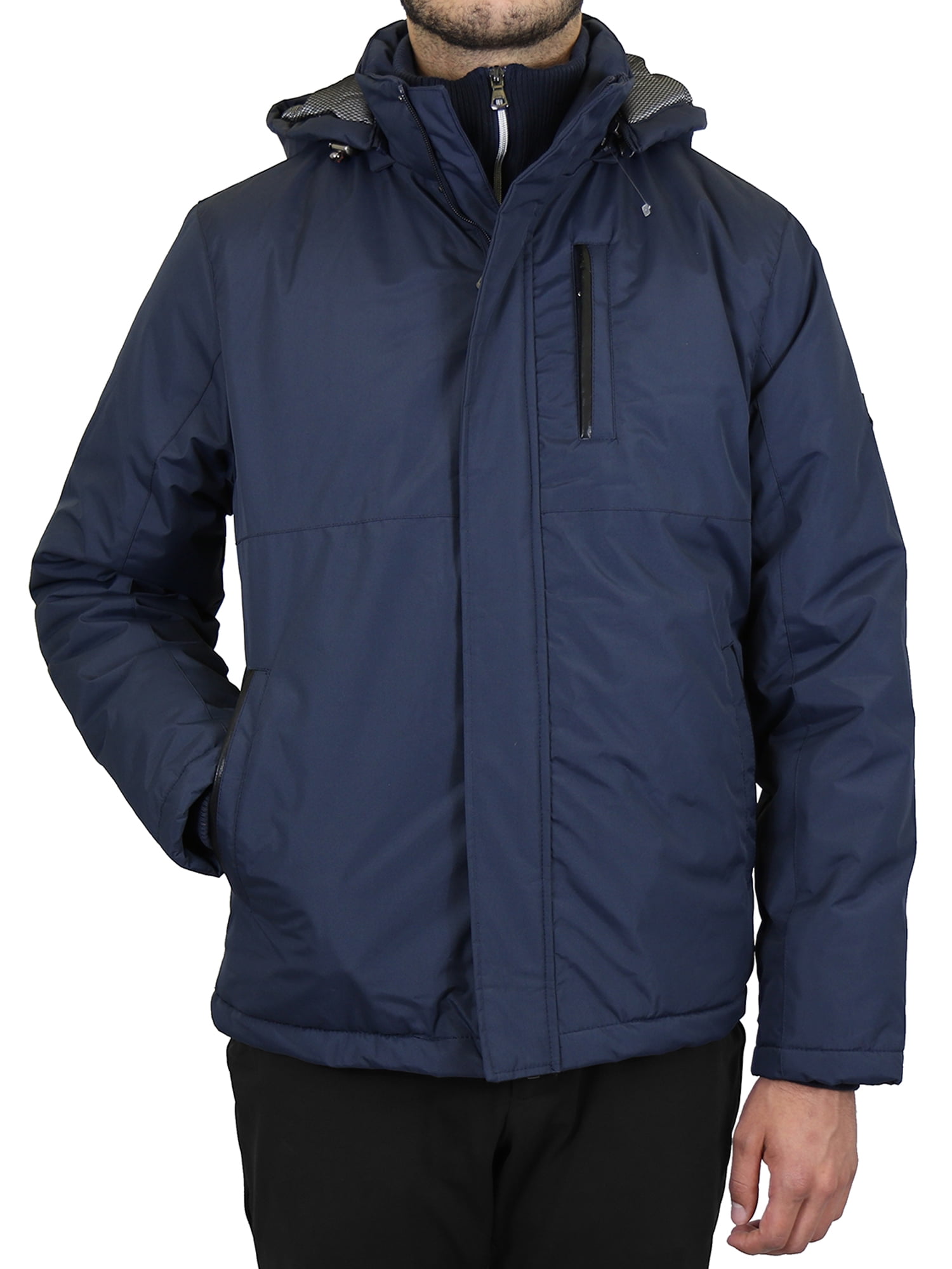 Men's Heavyweight Jacket With Detachable Hood - Walmart.com
