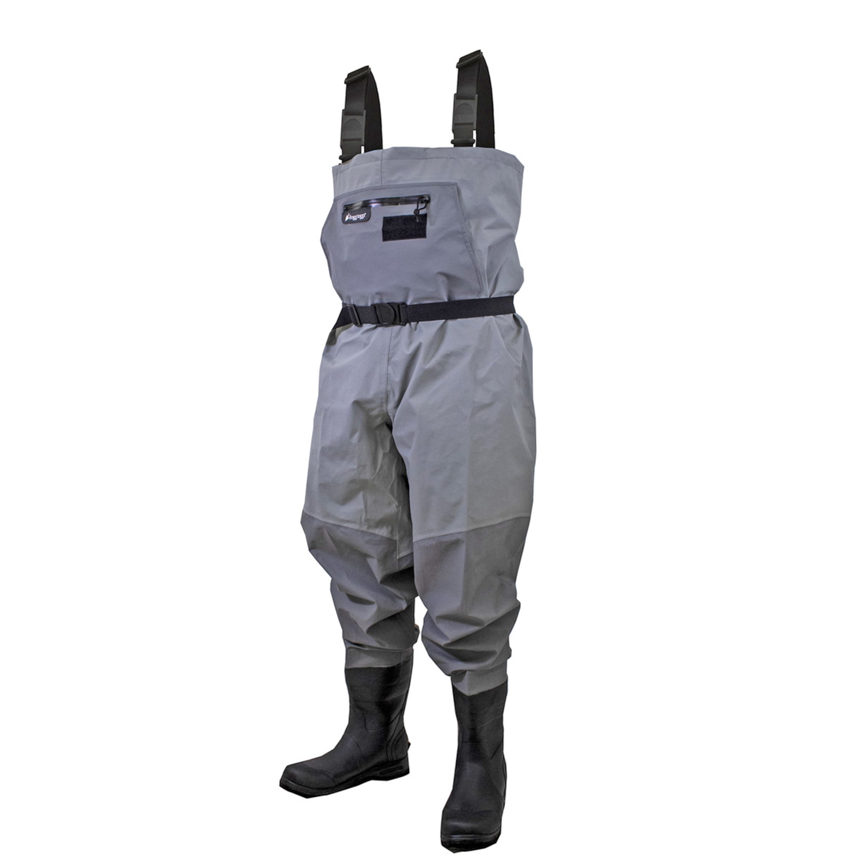 Men's Hellbender PRO Bootfoot Lug Sole Chest Wader | Gray | Size 11 ...
