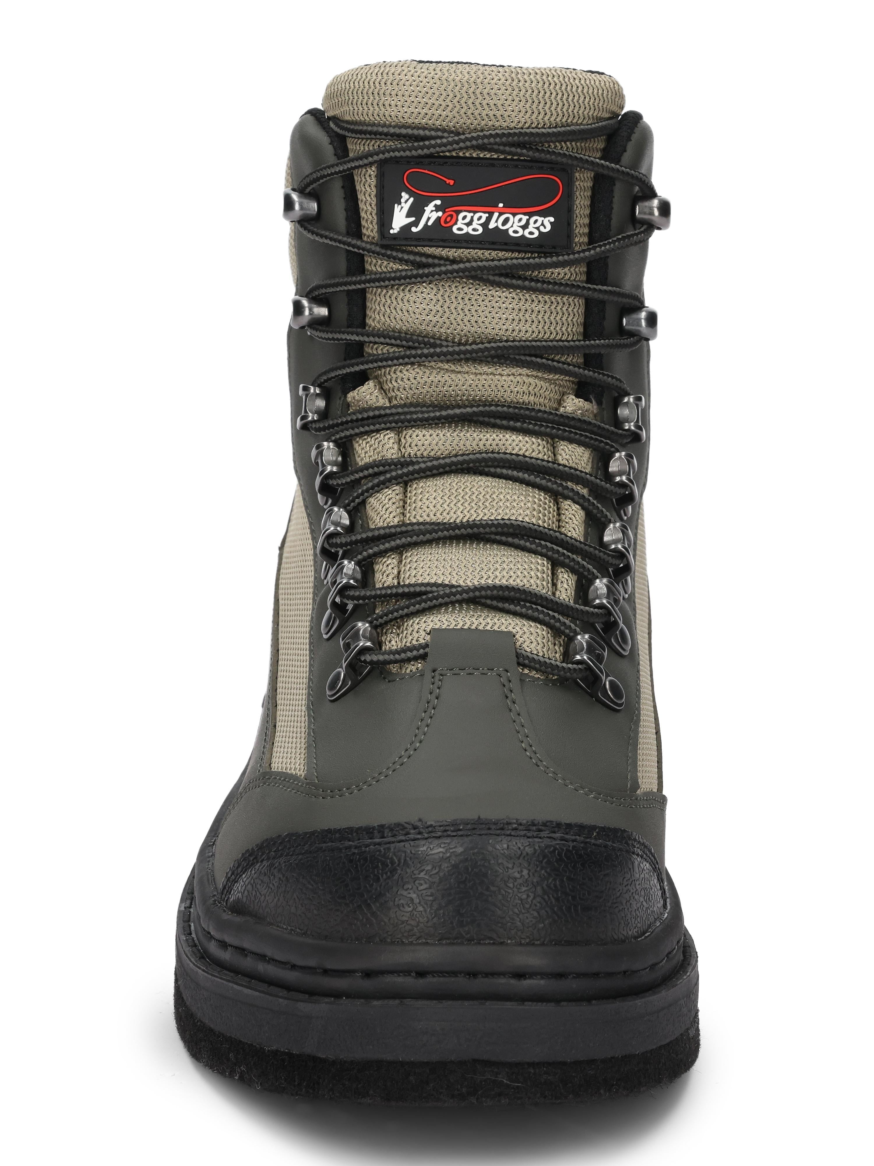 Frogg Toggs Men's Hellbender Wading Shoe - Felt | Green / Silver ...