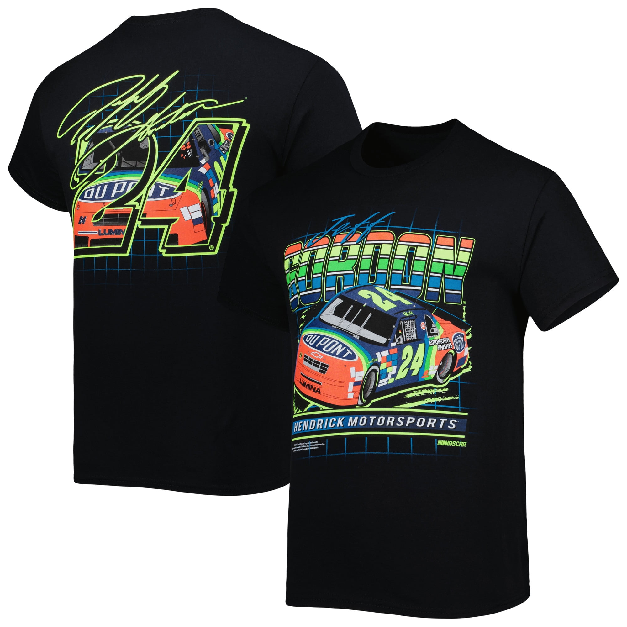 Men's Hendrick Motorsports Team Collection Black Jeff Gordon DuPont T ...