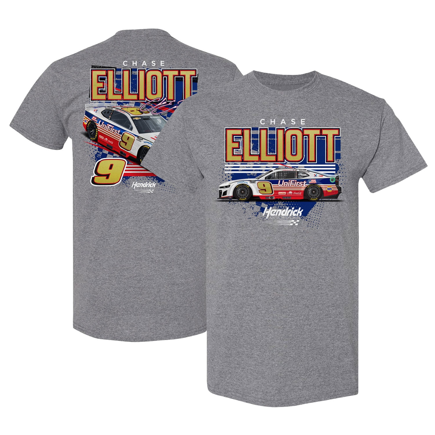 Men's Hendrick Motorsports Team Collection Heather Gray Chase Elliott ...