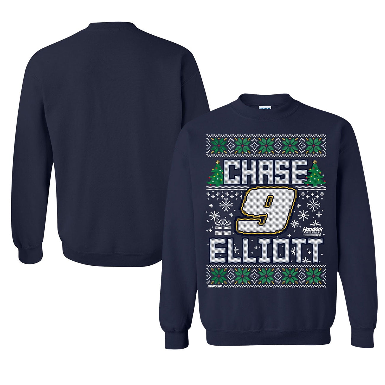 Men's Hendrick Motorsports Team Collection Navy Chase Elliott Ugly ...