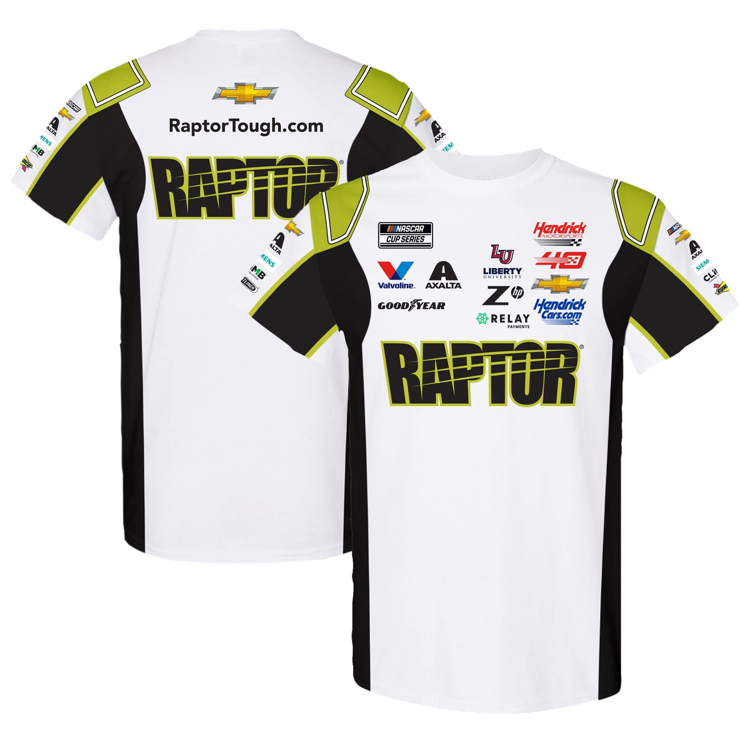 Men's Hendrick Motorsports Team Collection White/Black William Byron ...