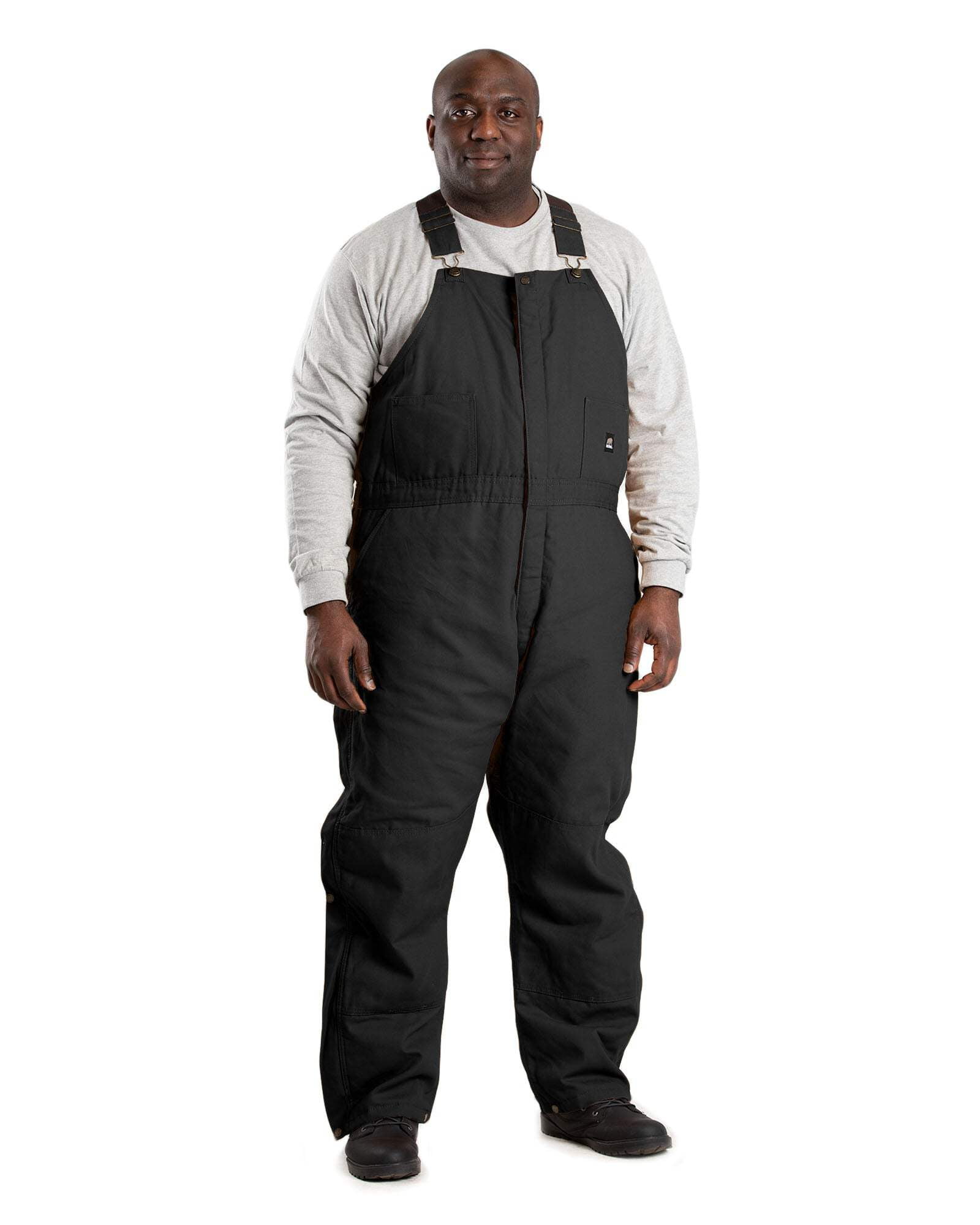 Men's Heritage Insulated Bib Overall BLACK 4XL - Walmart.com