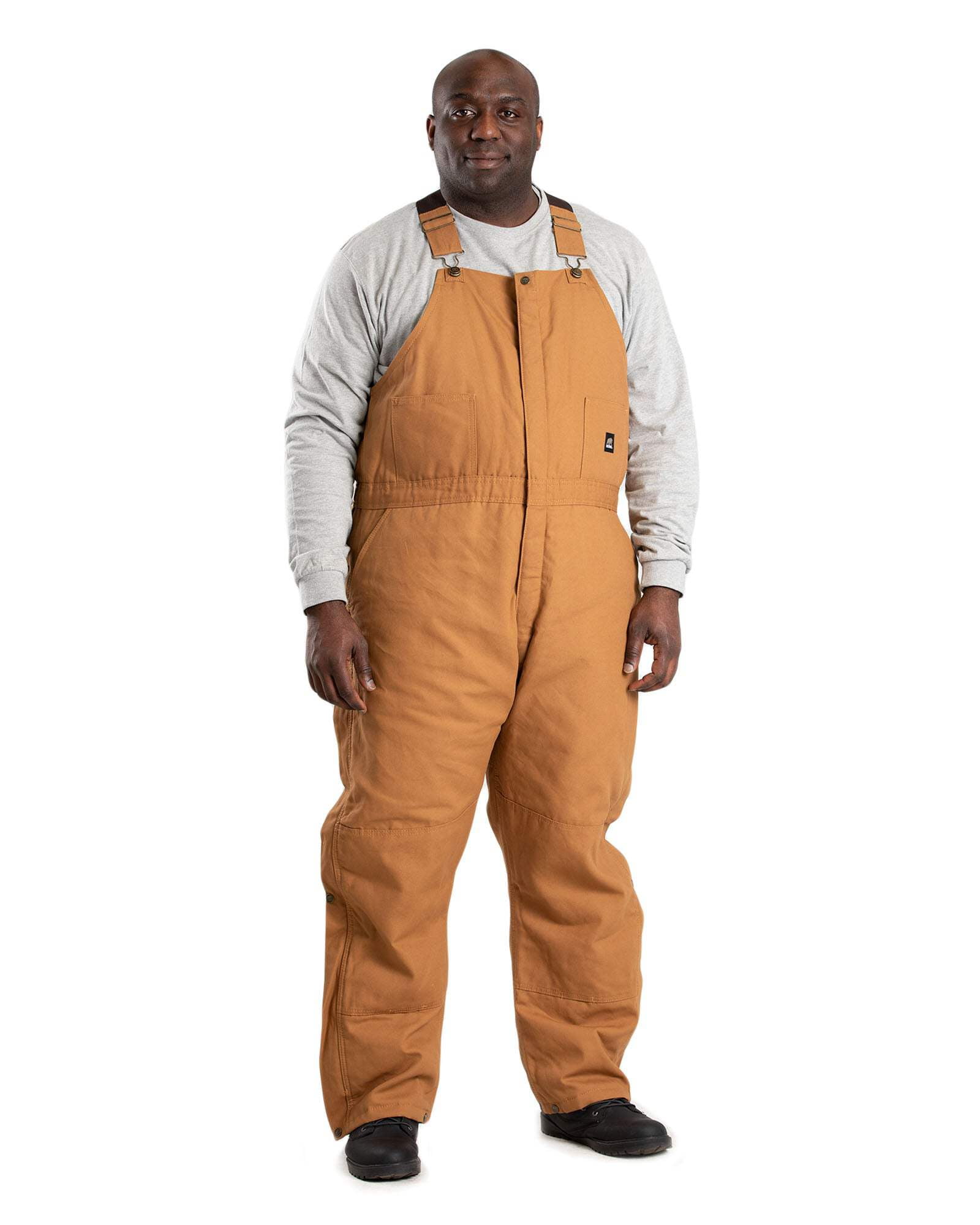 Men's Heritage Insulated Bib Overall BROWN DUCK 4XL - Walmart.com