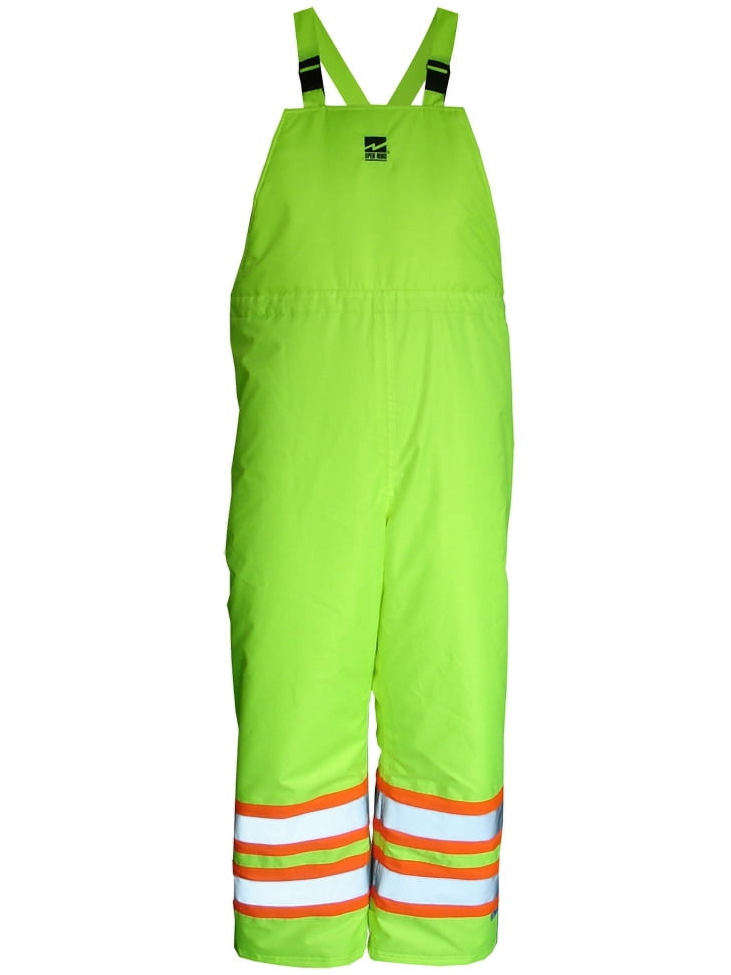 Men's Hi-Vis Insulated 150D Bib Pants - Walmart.com