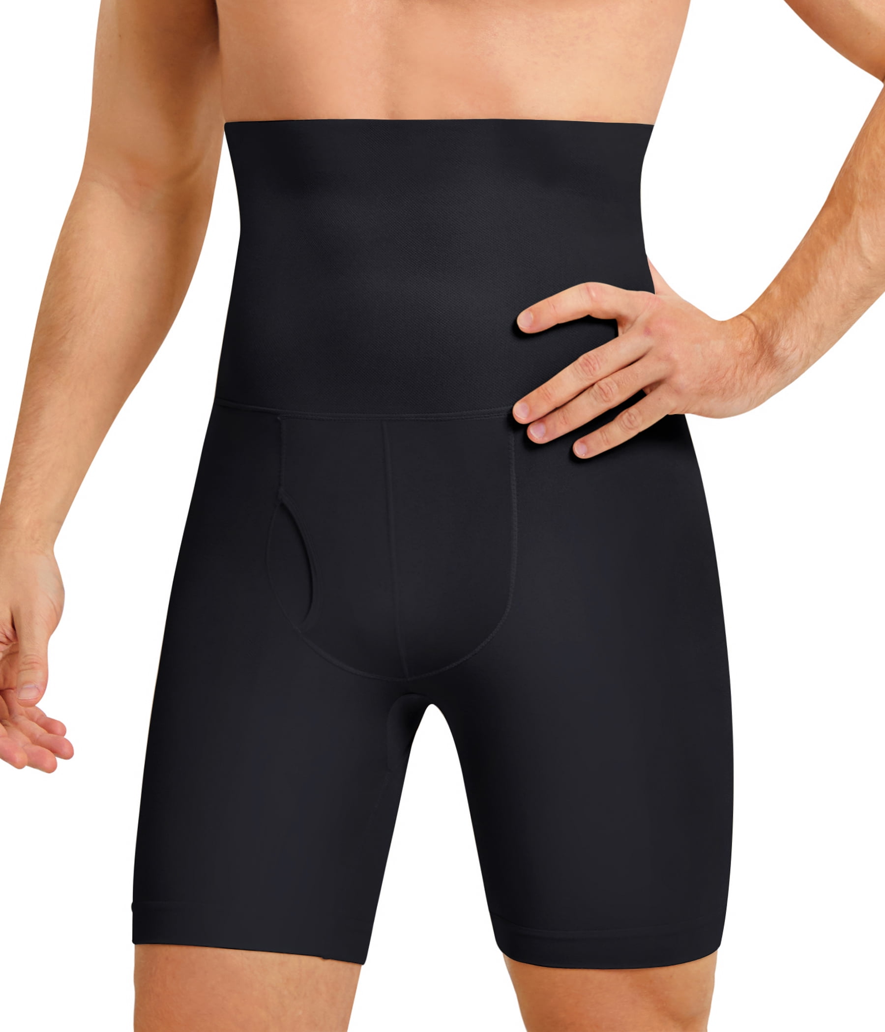 Men's High Waist Slimming Shorts Tummy Control Body Shaper with ...