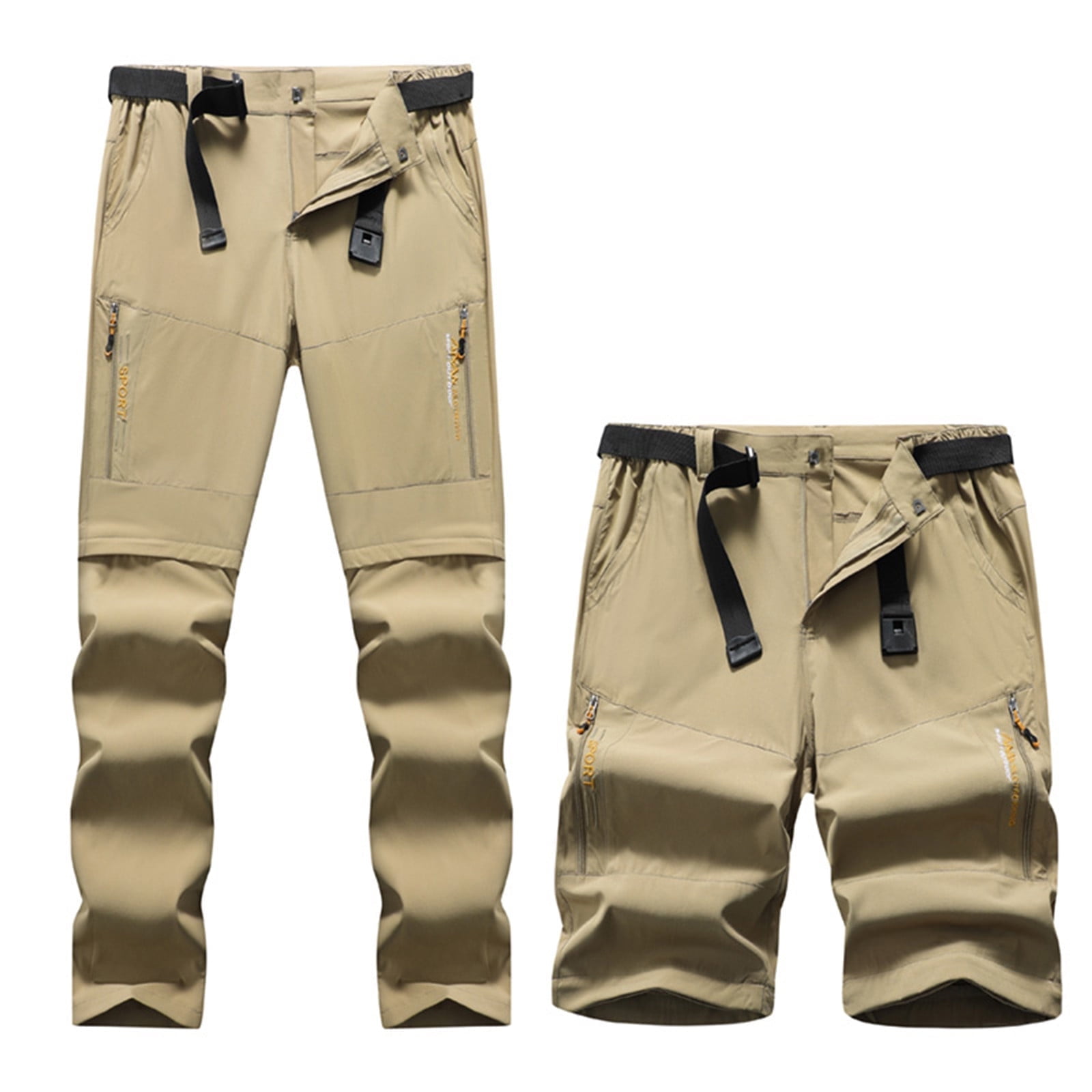 Men's-Hiking-Pants Convertible Hiking Pants Lightweight Quick Dry Zip ...