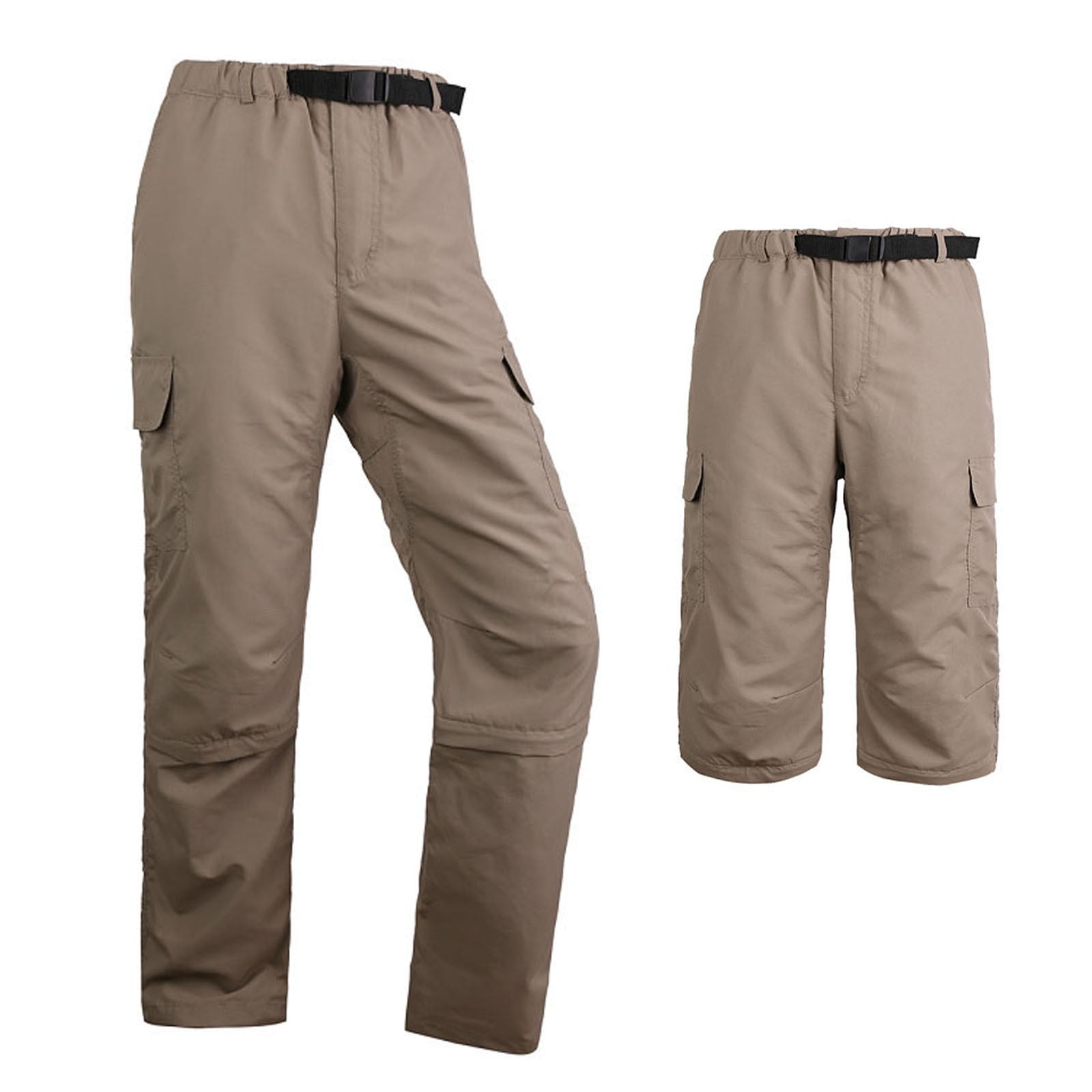 Men's Hiking Pants Convertible Zip Off Lightweight Quick Dry Outdoor ...
