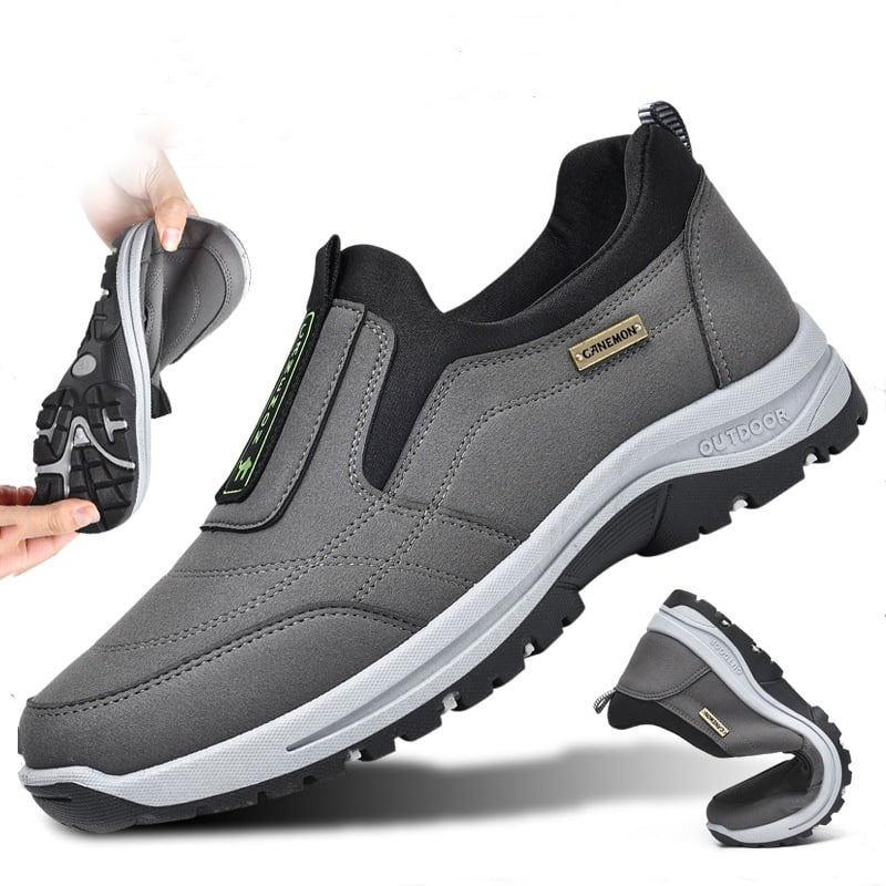 CANEMON Men's Outdoor Casual Fashion Breathable Slip-on Loafers, Non ...