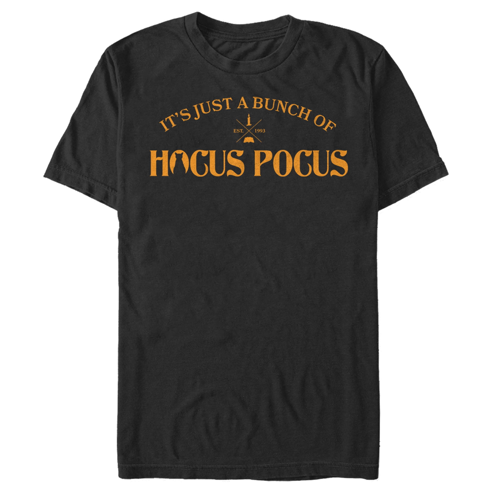 Men's Hocus Pocus Bunch of Magic Graphic Tee Black Large - Walmart.com