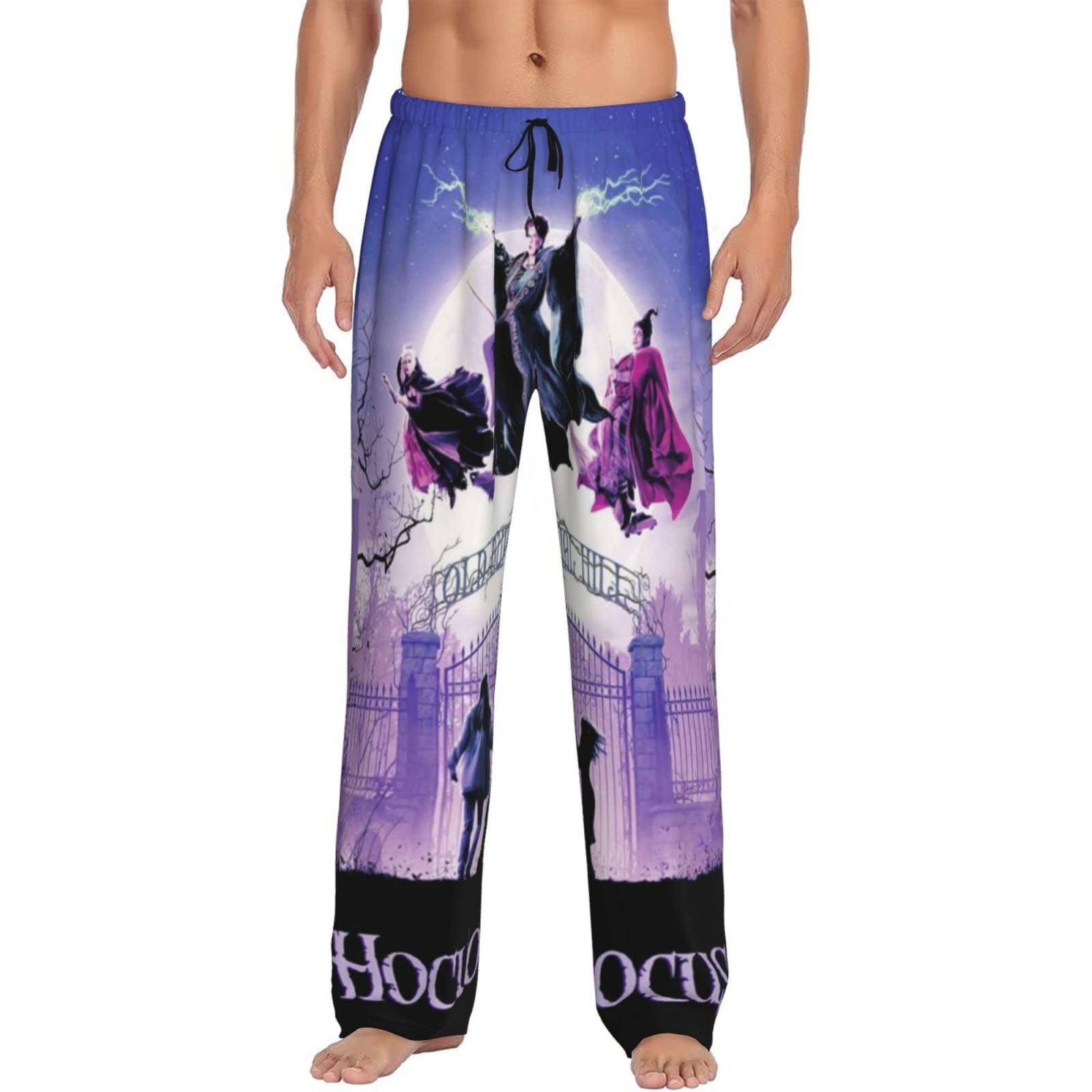 Men's Hocus Pocus Pajama Pants Lounge Sleepwear PJ Bottoms with ...