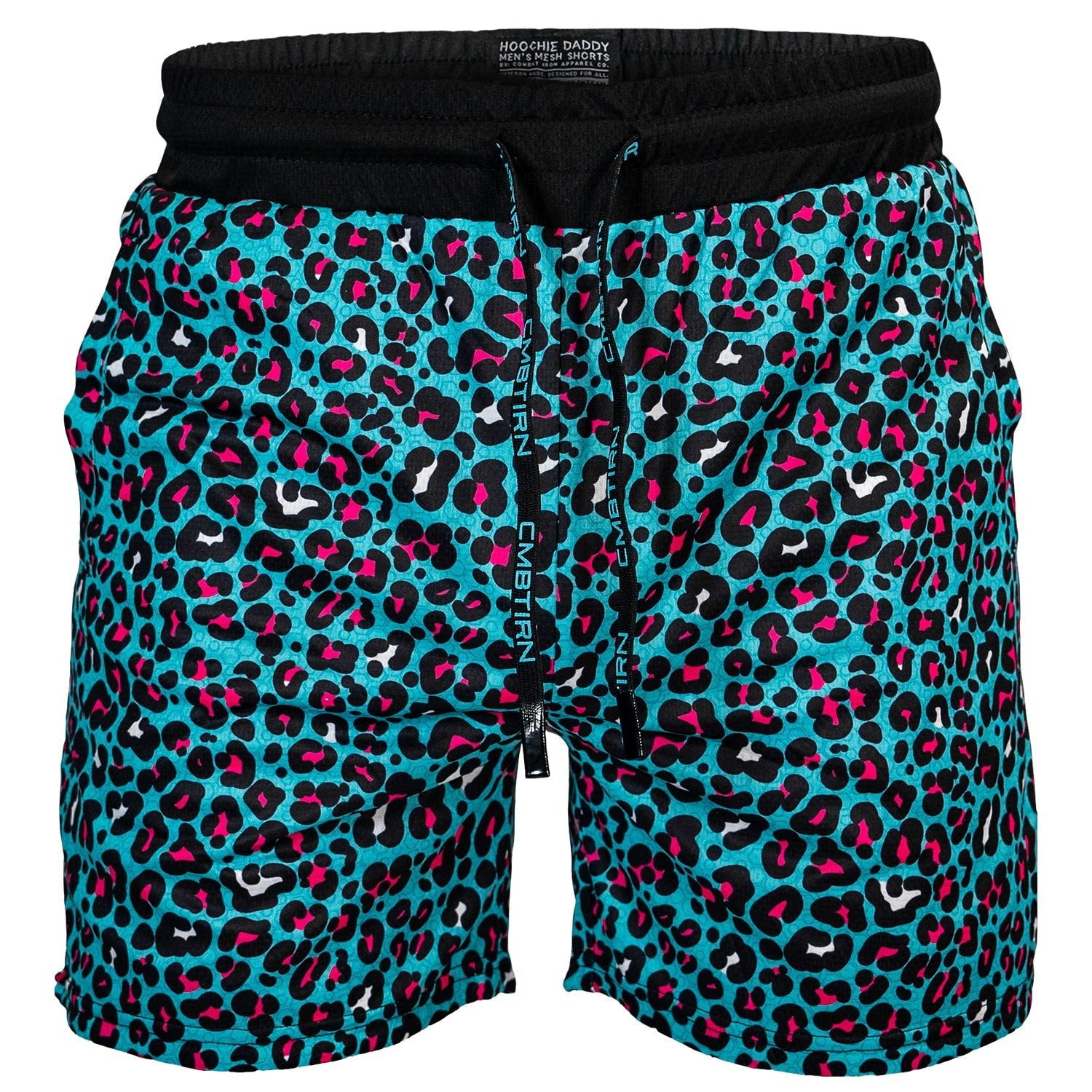 Men's Mesh Hoochie Daddy Shorts | 5" 2Xl / Neon Cheeta - Walmart.com