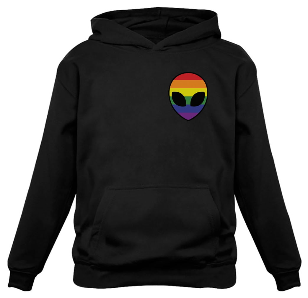 Men's Hoodie - LGBTQ Pride Edition - 'Love is Love' Rainbow Design ...