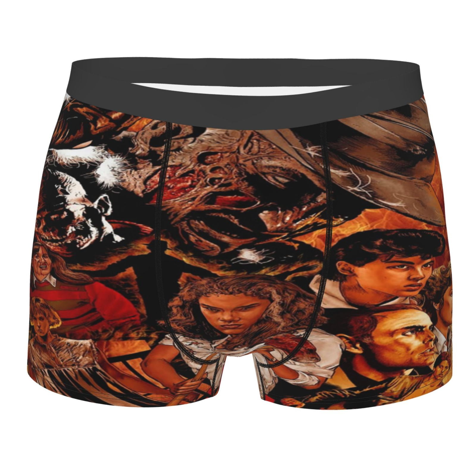 Men's Horror Movie Freddy Krueger Underwear Boxer Briefs Cartoon ...