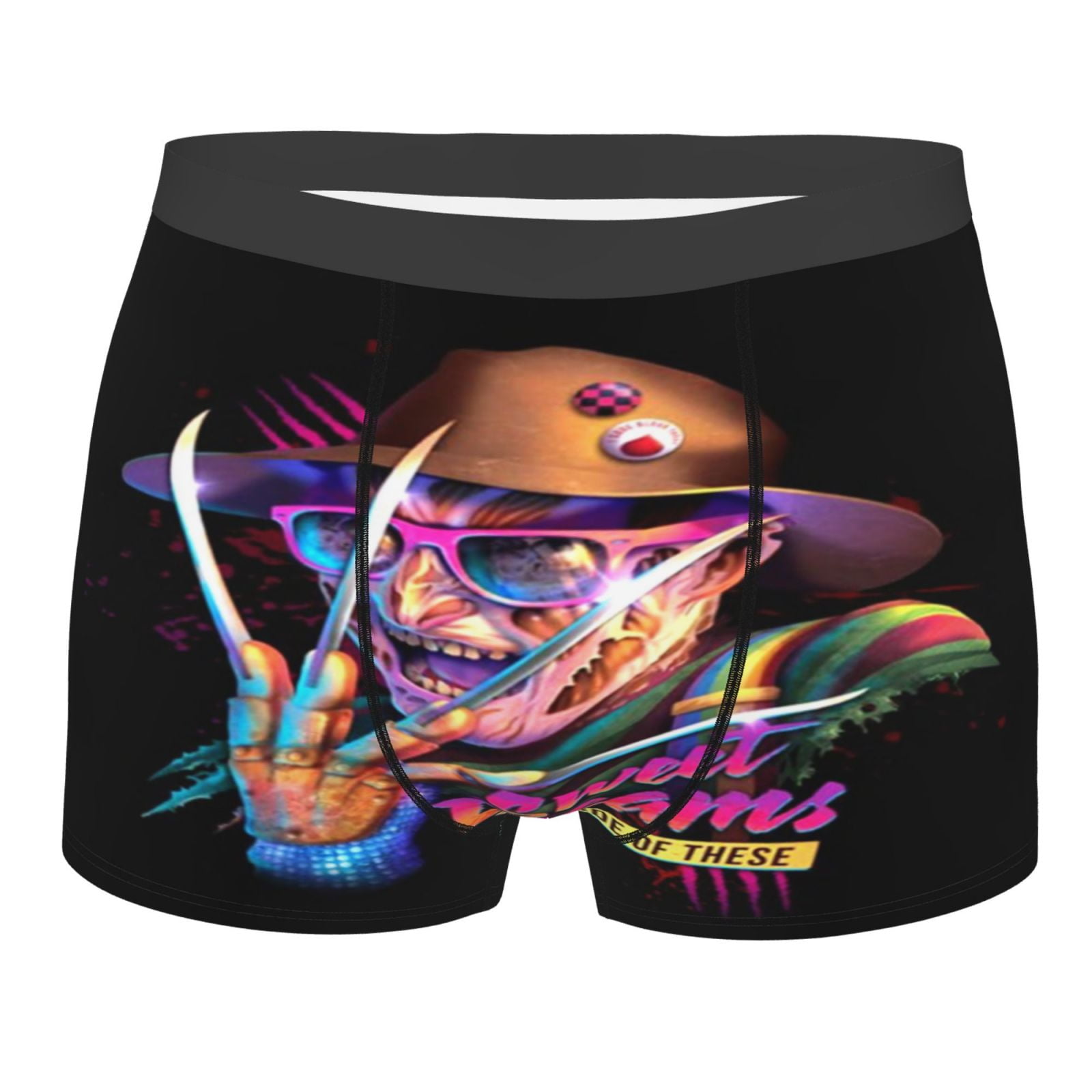 Men's Horror Movie Freddy Krueger Underwear Boxer Briefs Cartoon ...